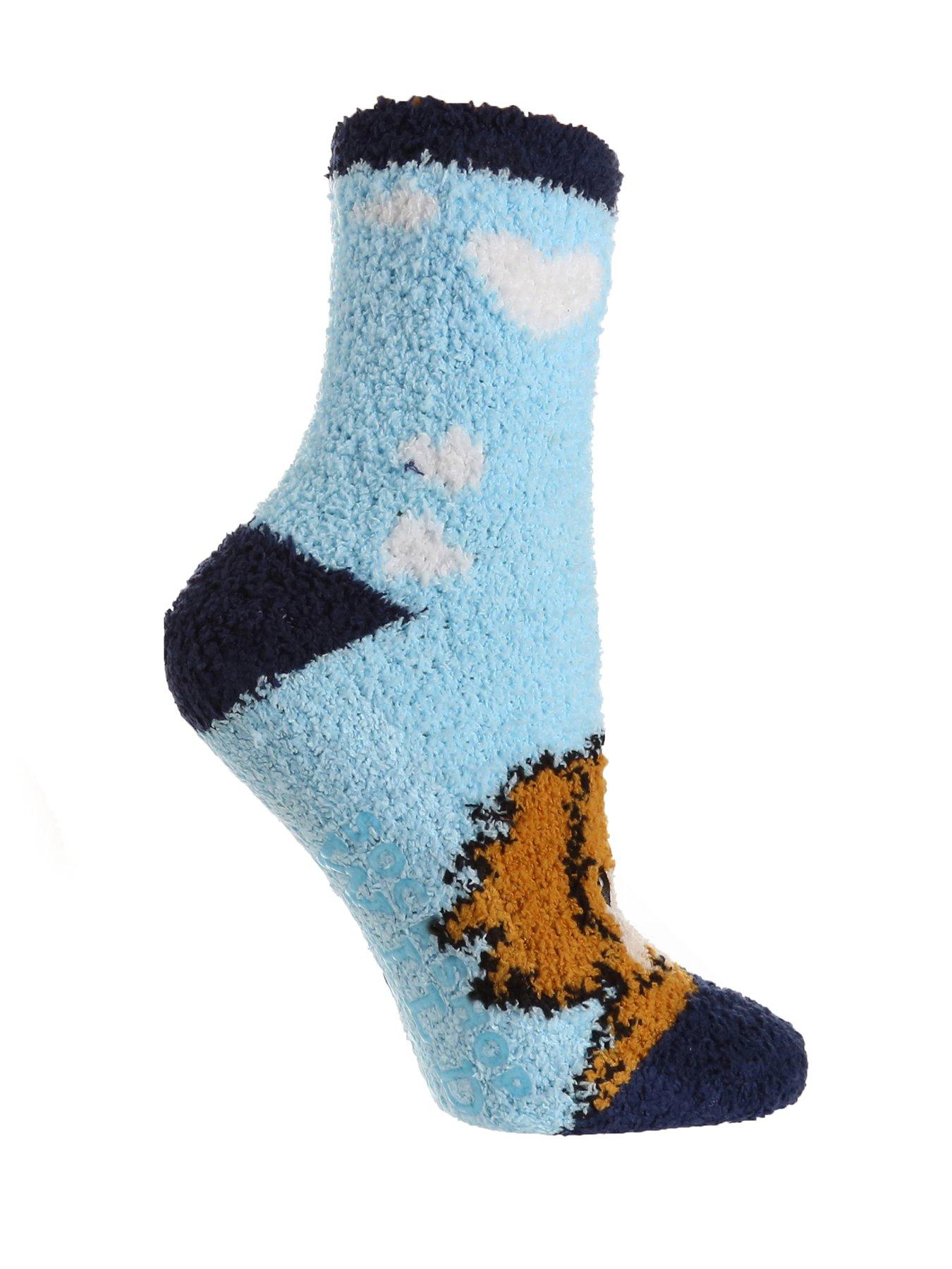 Wild Feet Fashion Texture Knit Socks Cockapoo | littlewoods.com