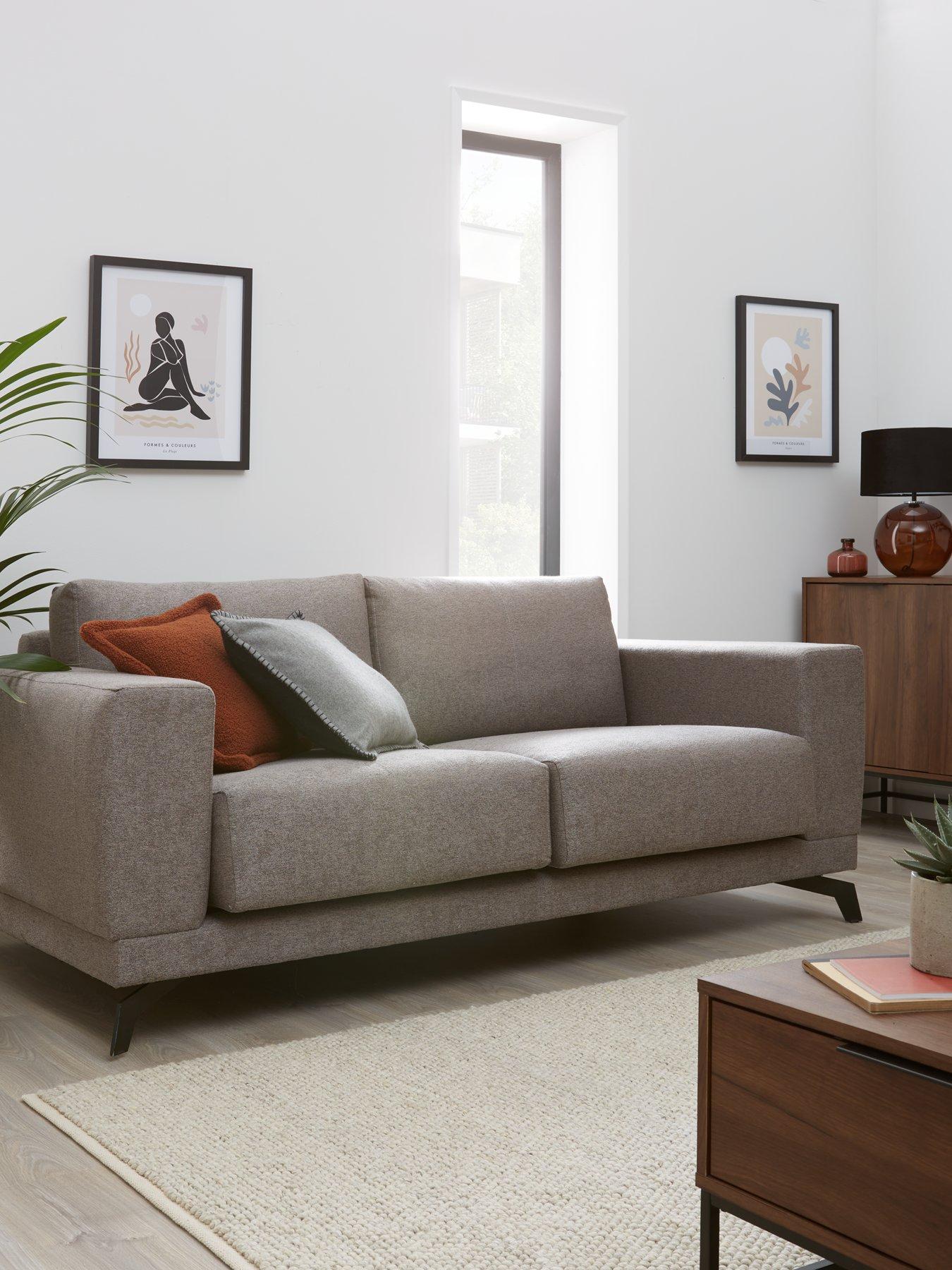 Very Home Ludo 4 Seater Fabric Sofa | littlewoods.com