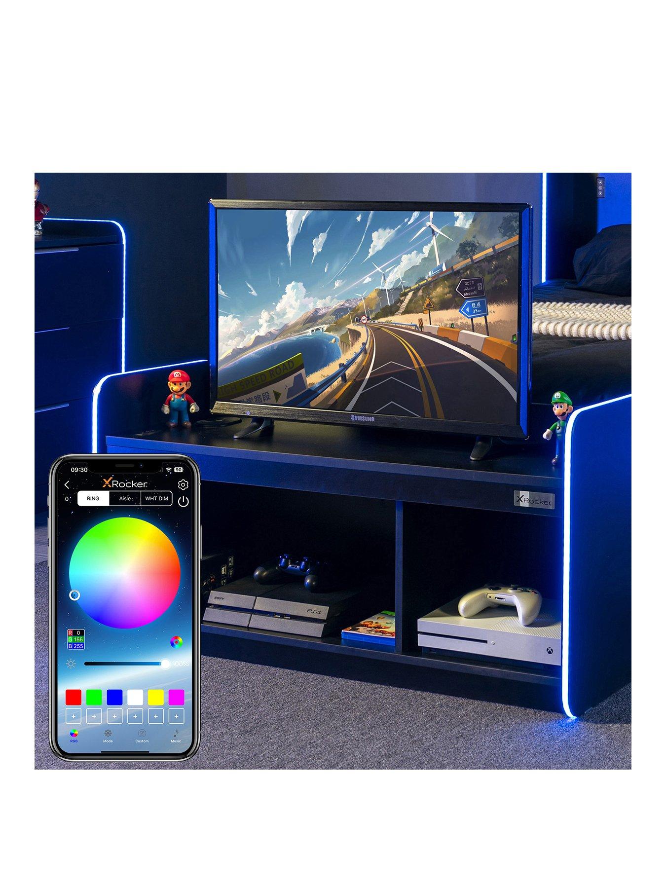 X Rocker Xrocker Electra Media Unit With Neo Motion App Lighting ...