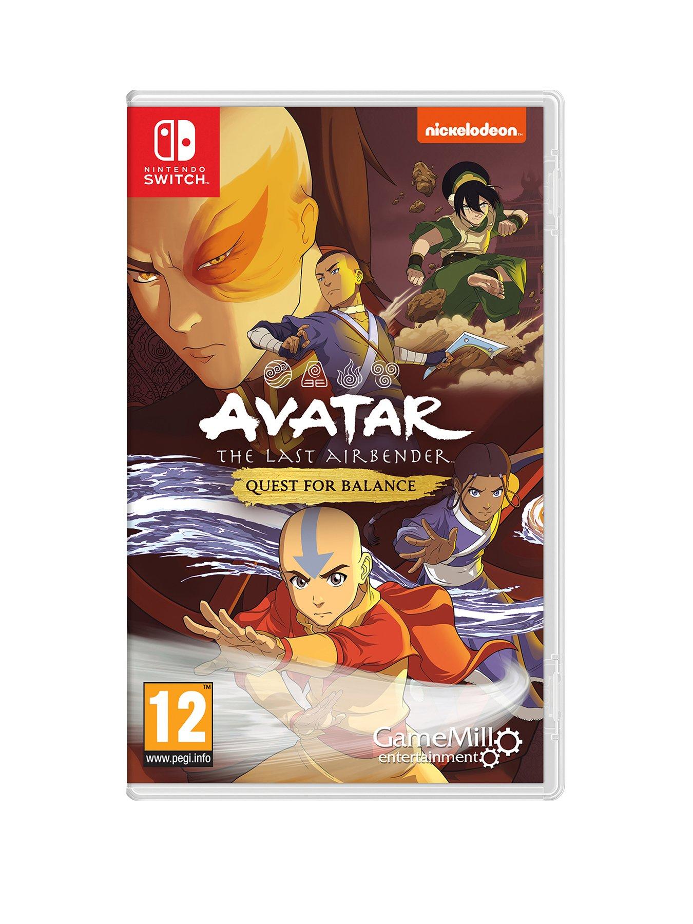 Nintendo Switch Avatar The Last Airbender: Quest for Balance ...