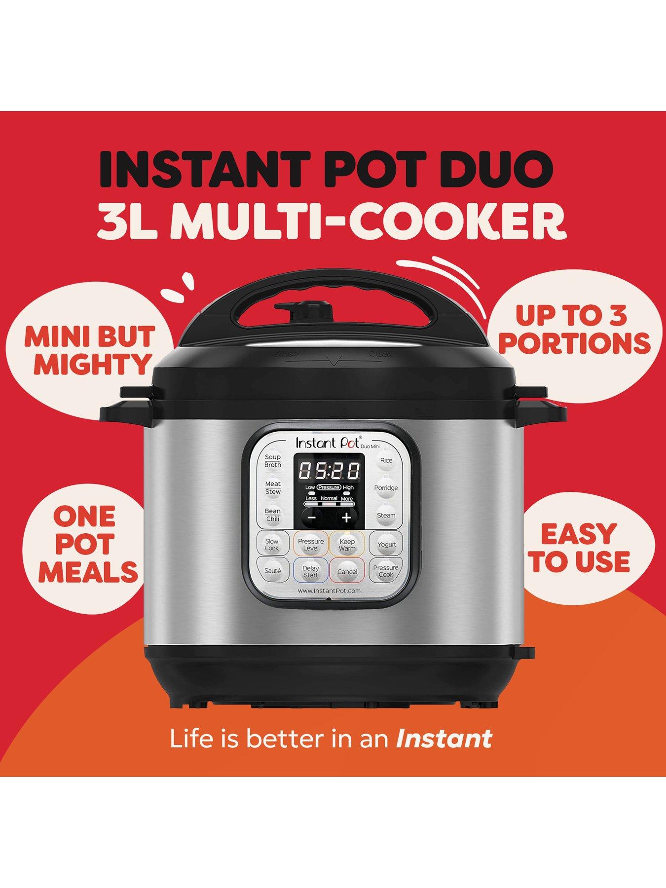 Instant Pot Duo Mini Multicooker 3L | Littlewoods
