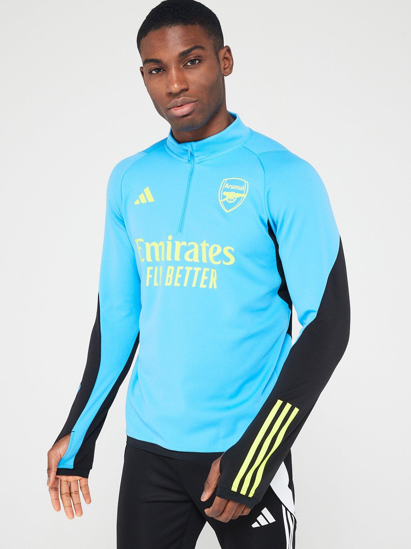 adidas Men's Arsenal Training Top - Blue | littlewoods.com