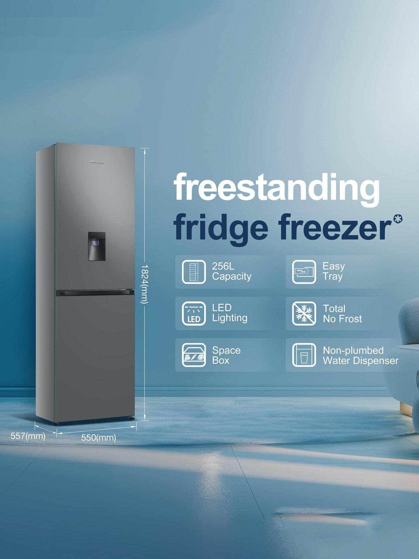 Fridgemaster MC55251DES 55cm Wide, Total No Frost, Freestanding Fridge ...