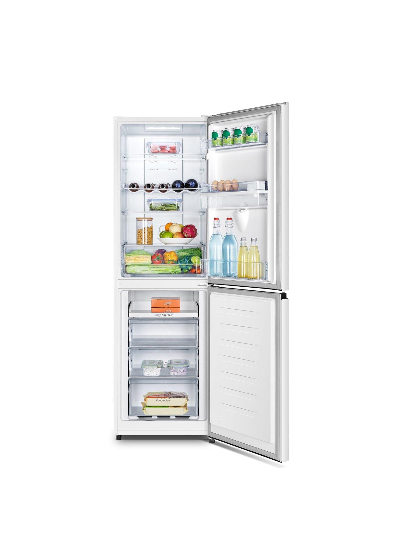 Hisense RB327N4WWE 55cm Wide, Total No Frost, Freestanding Fridge ...