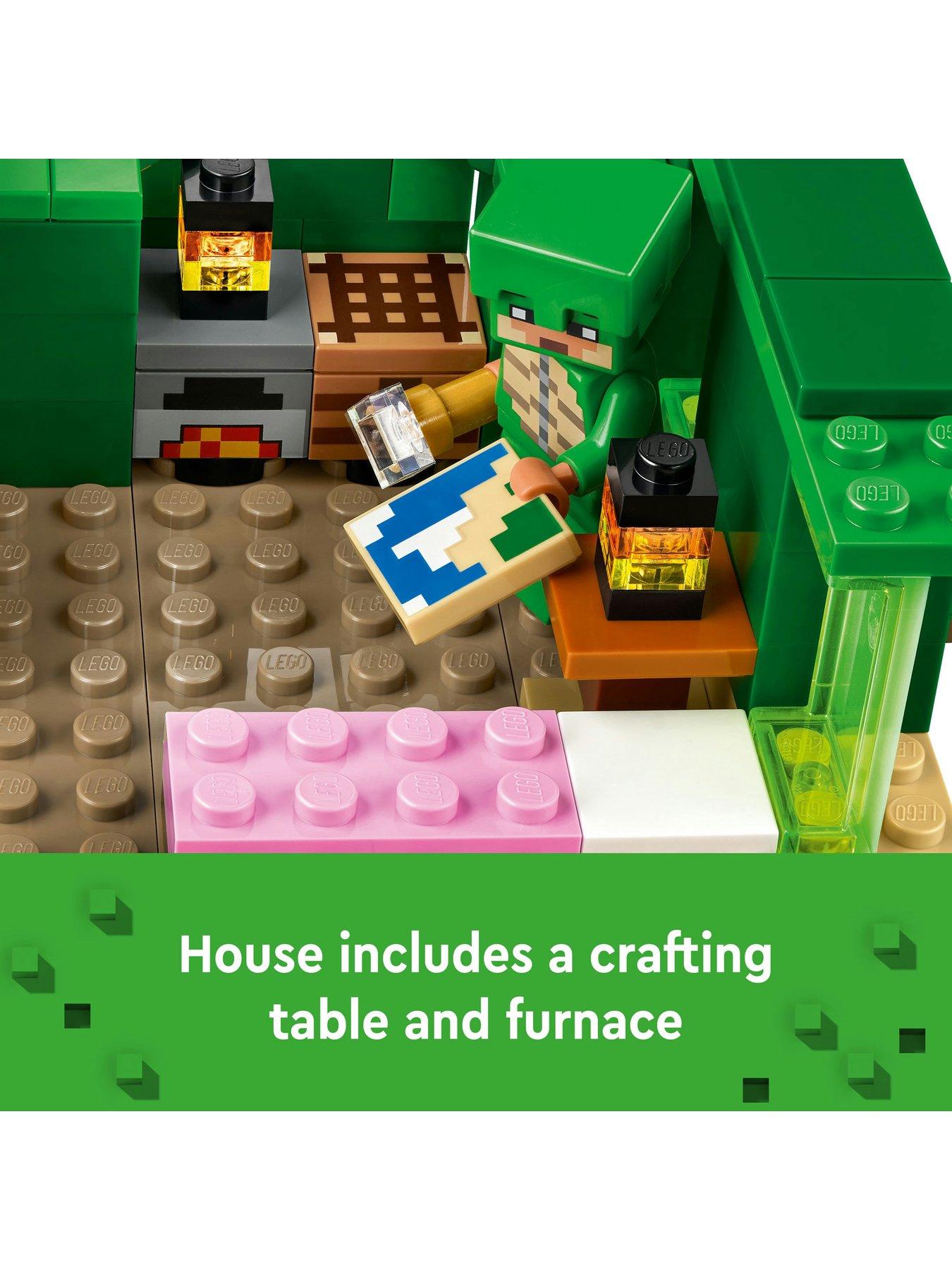 LEGO Minecraft The Turtle Beach House Model 21254 | Littlewoods