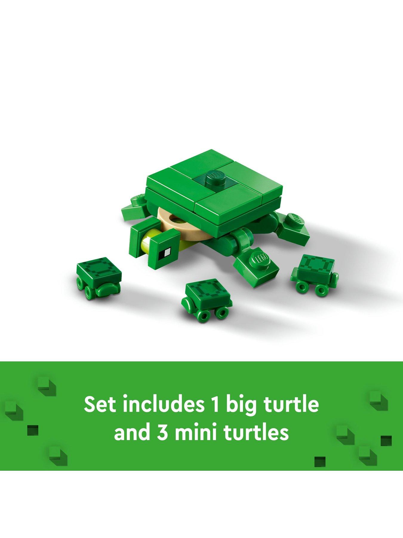 LEGO Minecraft The Turtle Beach House Model 21254 | Littlewoods