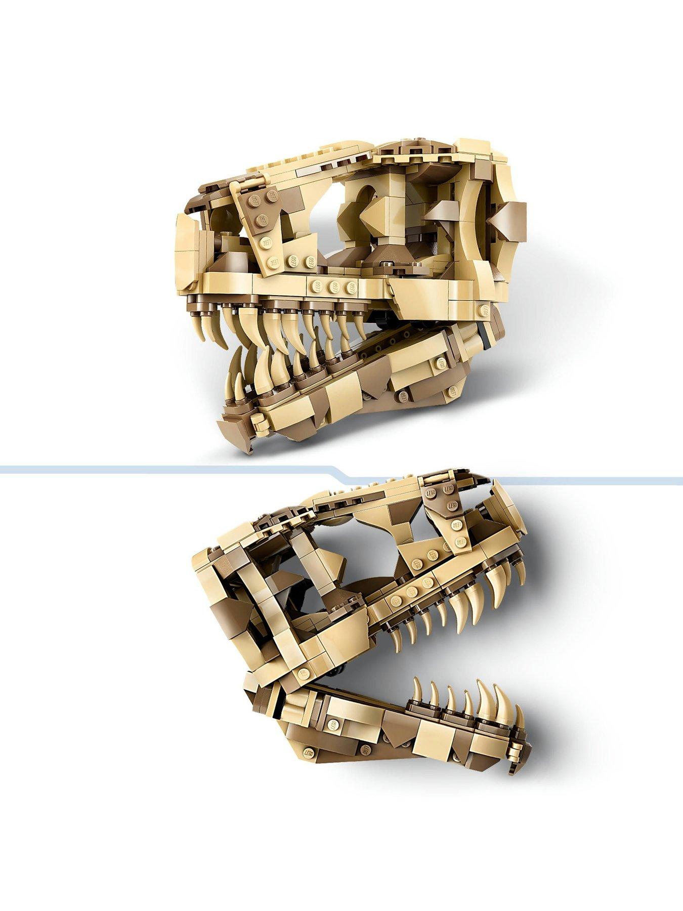 LEGO Jurassic World Dinosaur Fossils: T. rex Skull Toy 76964 | Littlewoods
