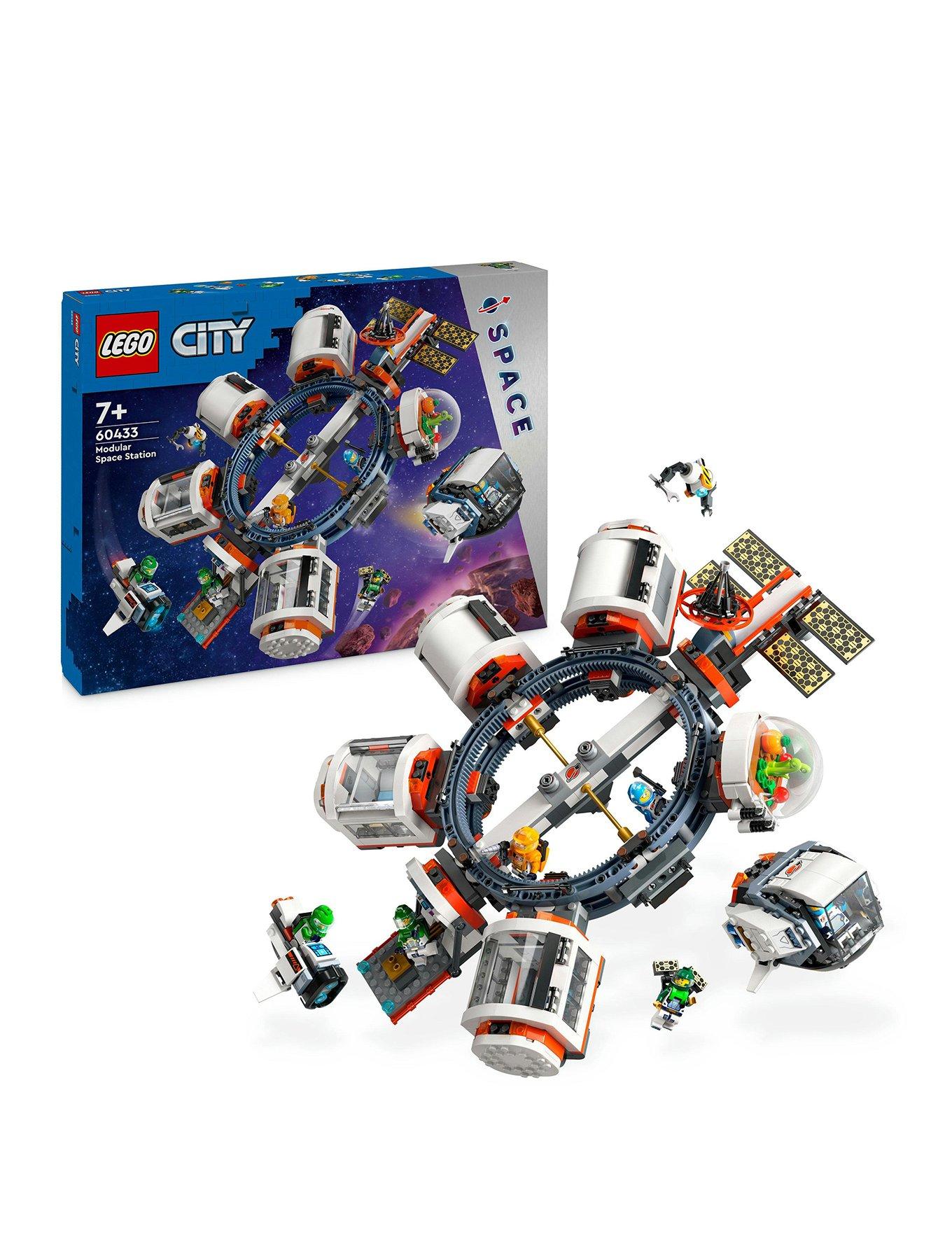 LEGO City Modular Space Station with Space Shuttle Toy 60433 | Littlewoods