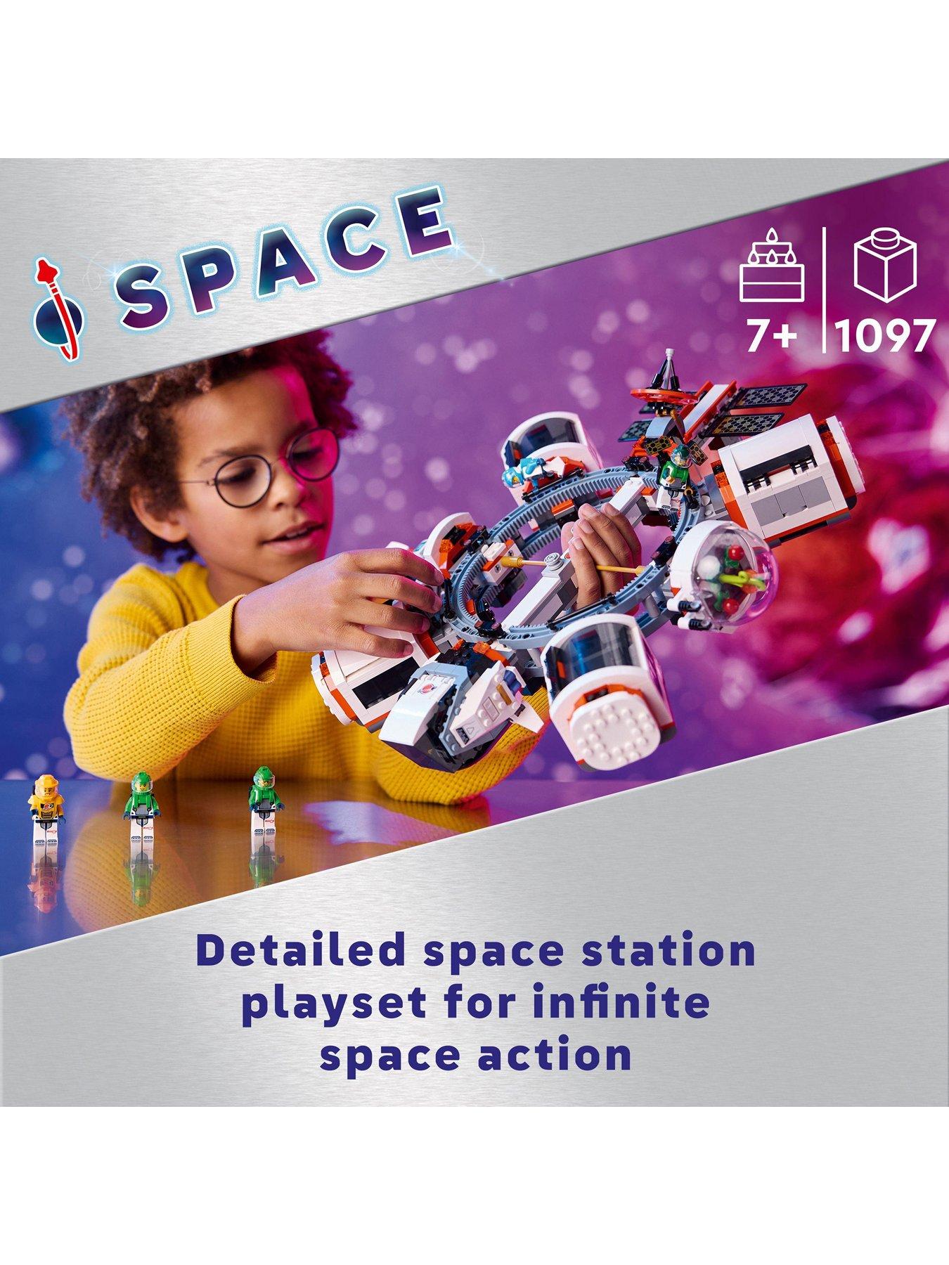 LEGO City Modular Space Station with Space Shuttle Toy 60433 | Littlewoods