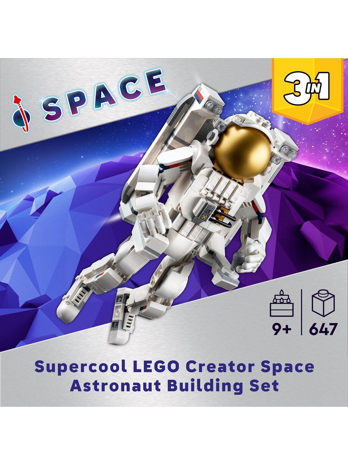 LEGO Creator Space Astronaut 3in1 Toy Set 31152 | Littlewoods