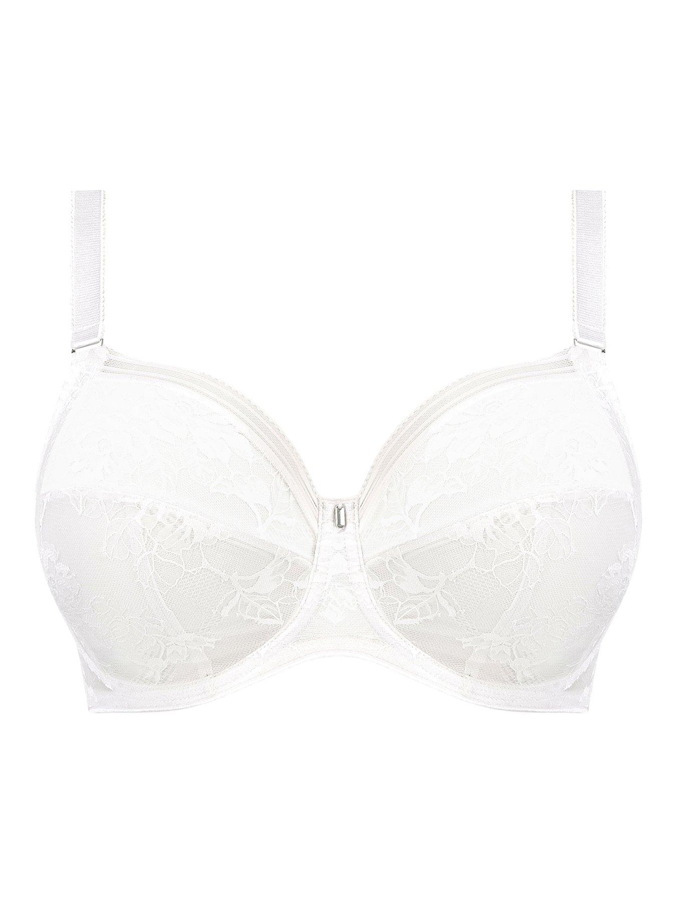 Fantasie Fusion Lace Underwired Full Cup Side Support Bra - White ...