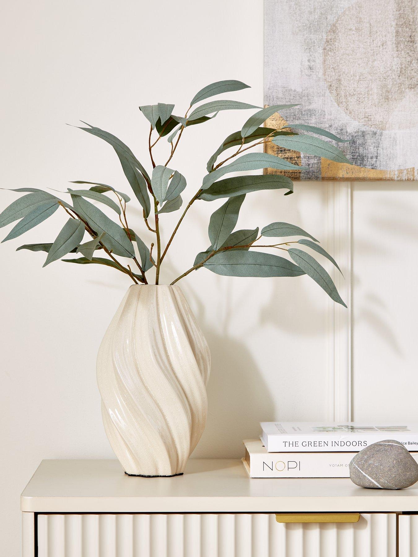 Very Home Swirl Ceramic Vase | littlewoods.com