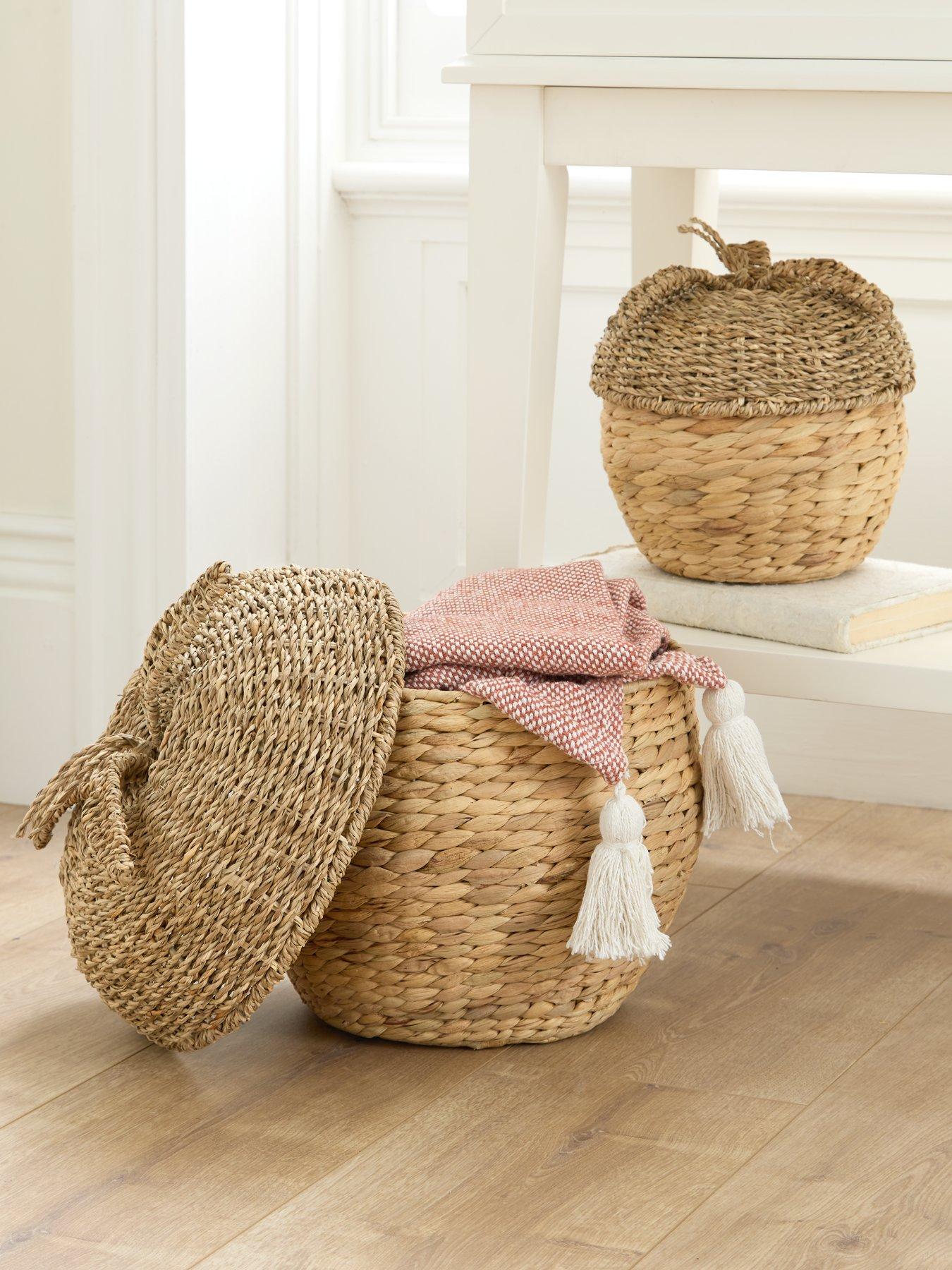 Very Home Set Of 2 Woven Apple Storage | Littlewoods