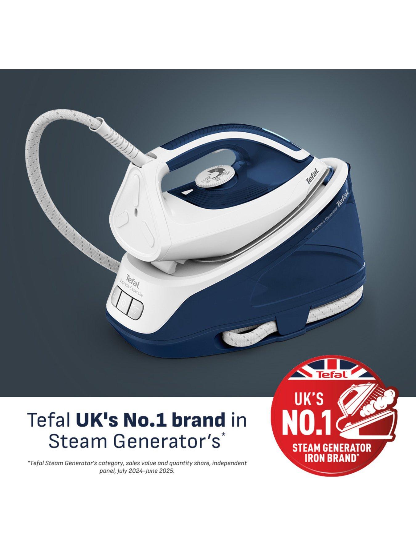 Tefal Express Essential Steam Generator Iron, SV6116 | littlewoods.com