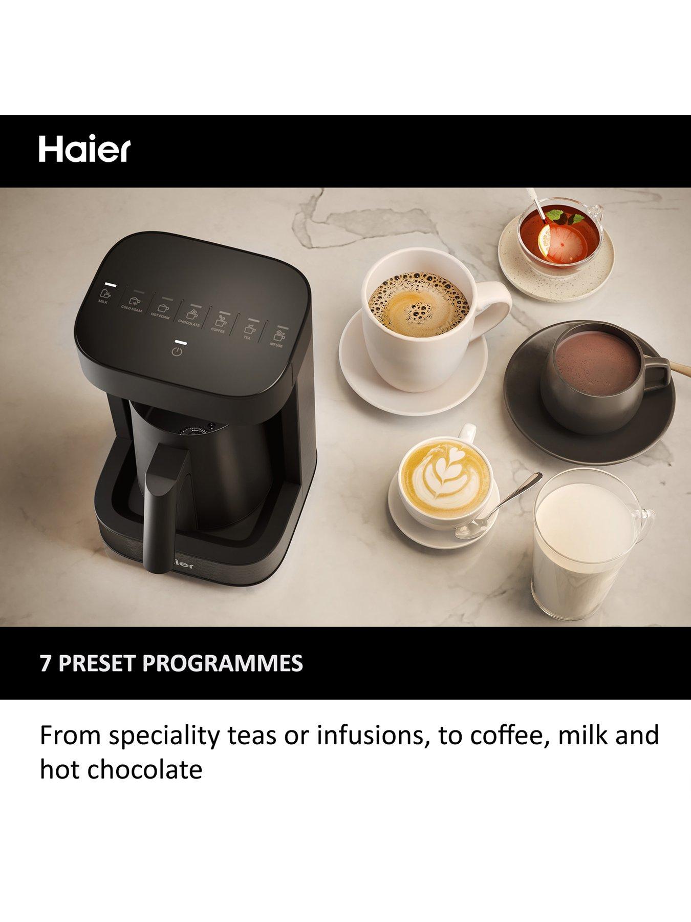 Haier Series 5 HMB5A Home Barista Hot Drinks Machine & Frother ...