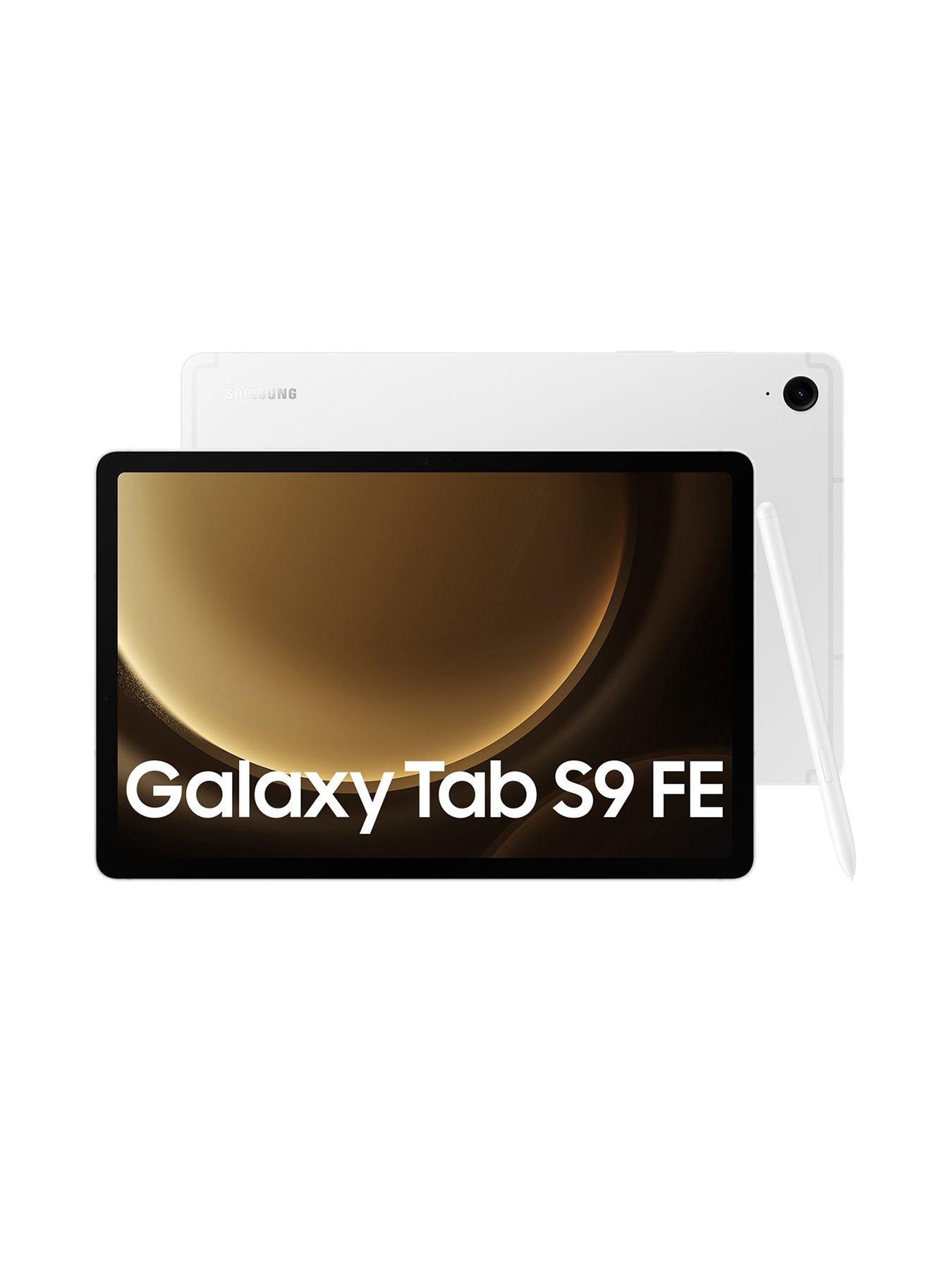 Samsung Galaxy Tab S9 FE 10.9in Tablet - 128GB Storage, Silver ...