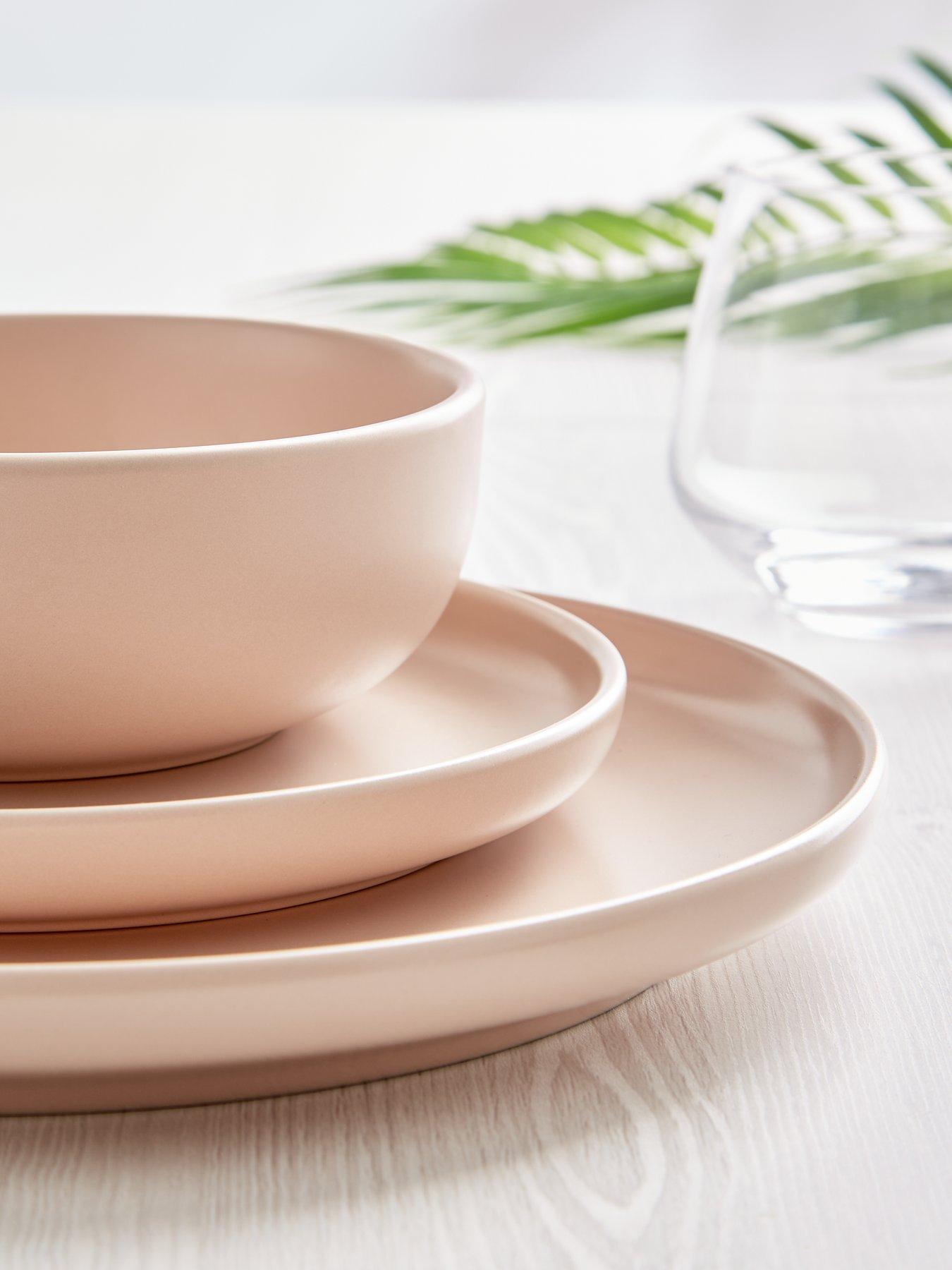 Everyday Blush Saintes 12-Piece Dinner Set | littlewoods.com