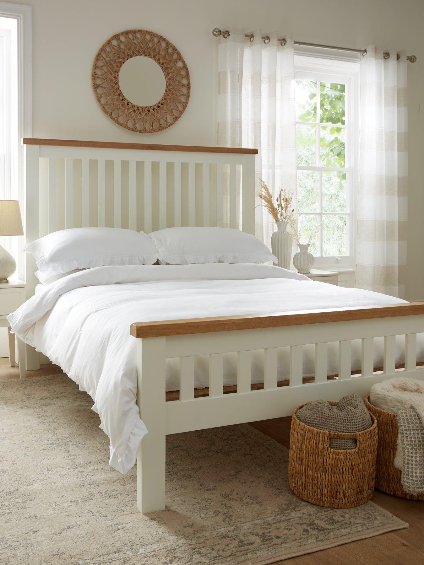 Very Home Hamilton Bed Frame with Mattress Options (Buy & SAVE ...