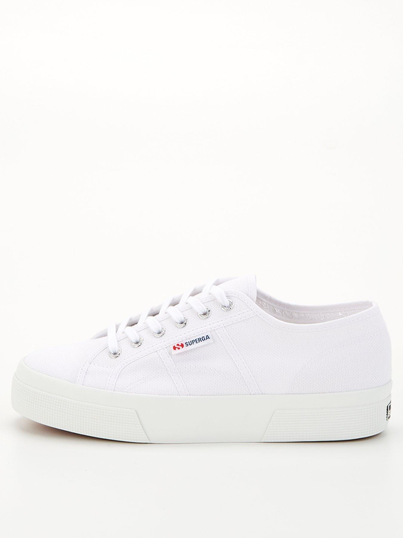 SUPERGA 2740 Mid Platform Sneaker - White | Littlewoods