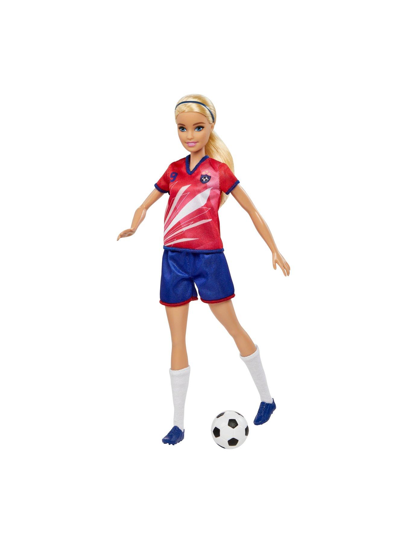 Barbie Careers Footballer Doll | Littlewoods