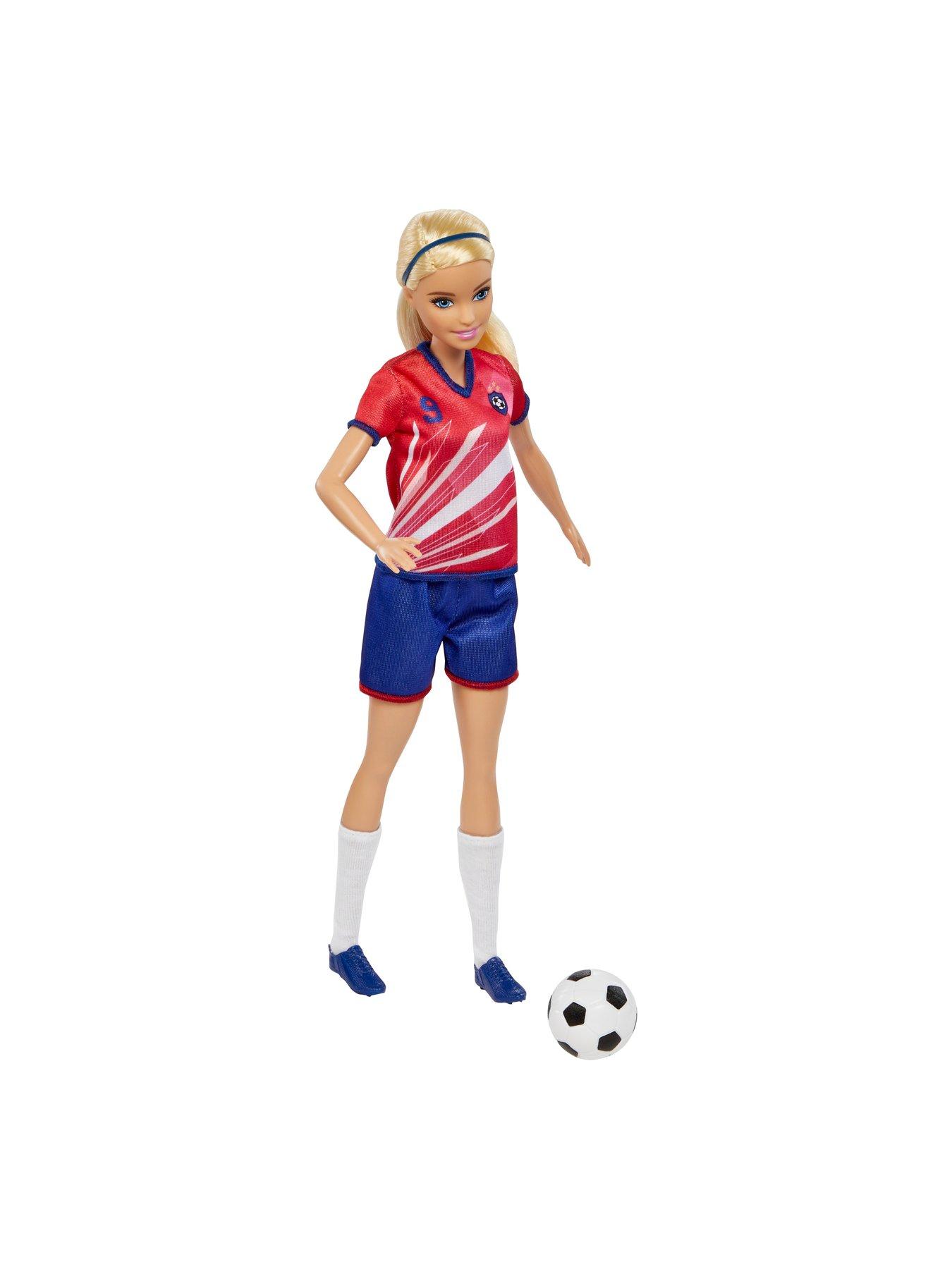 Barbie Careers Footballer Doll | Littlewoods