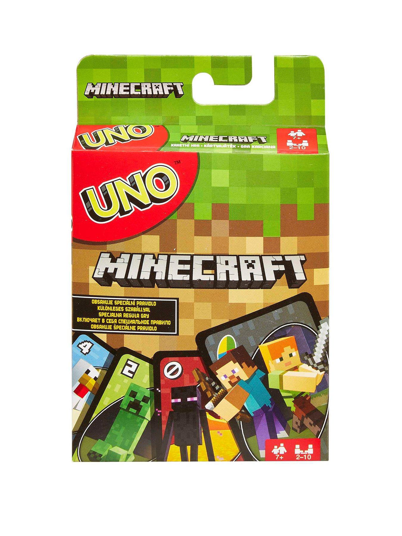 Uno Minecraft Card Game | Littlewoods