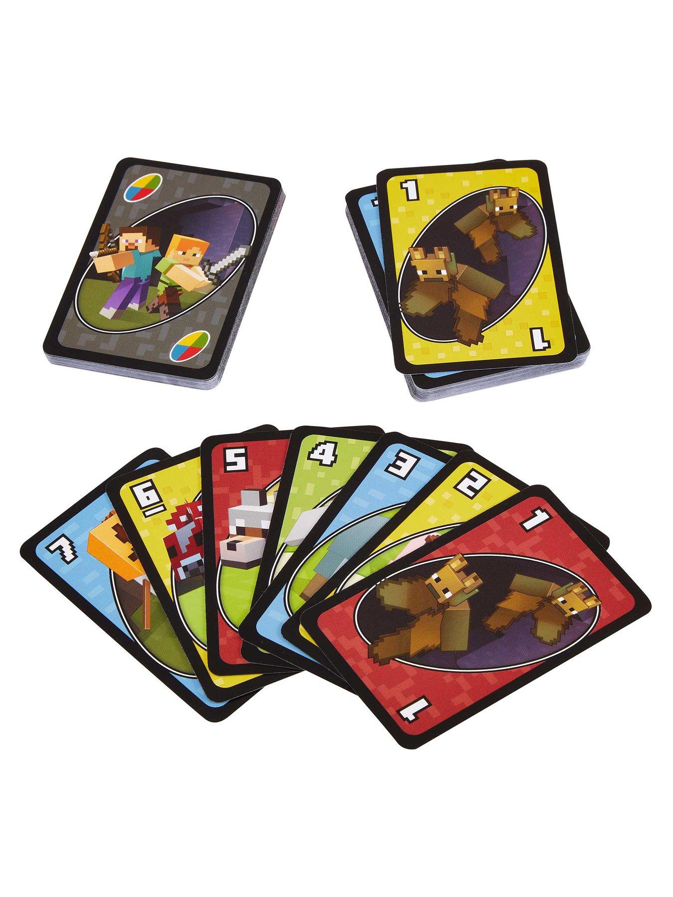 Uno Minecraft Card Game | Littlewoods