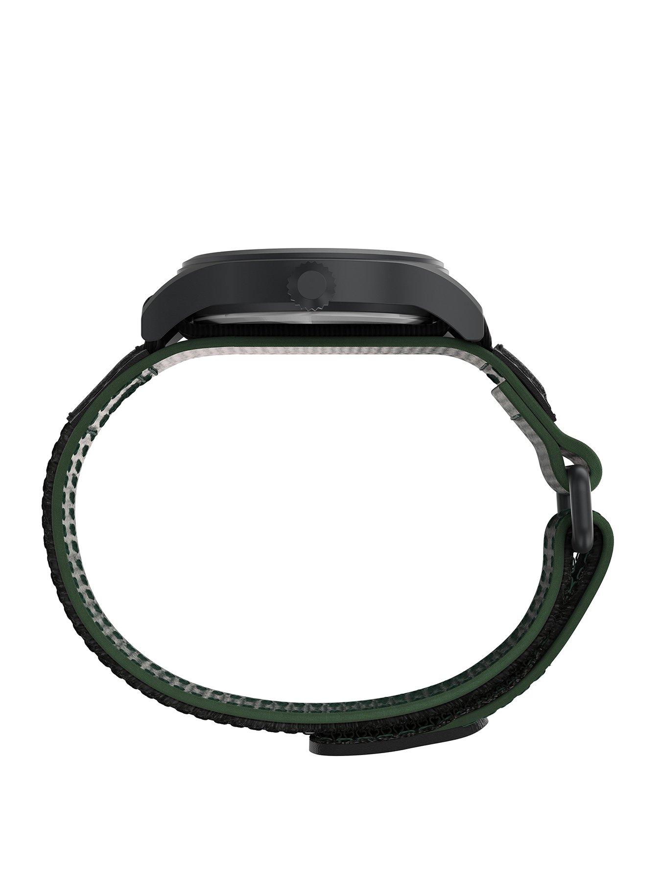 Timex Expedition Scout Green Dial/Green Fast Wrap Strap Gents watch ...