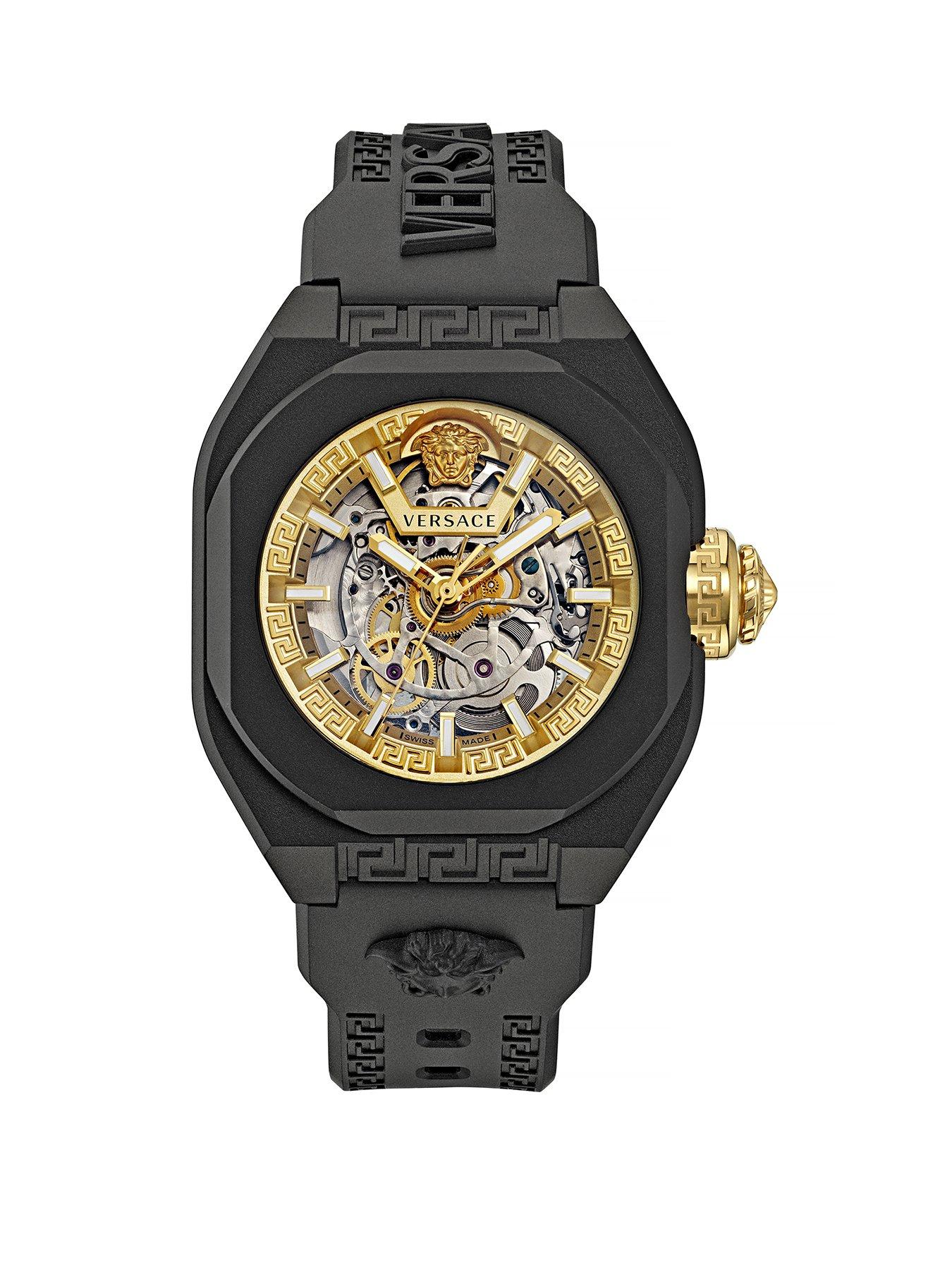 VERSACE Area 51 Skeleton Men's Watch | littlewoods.com