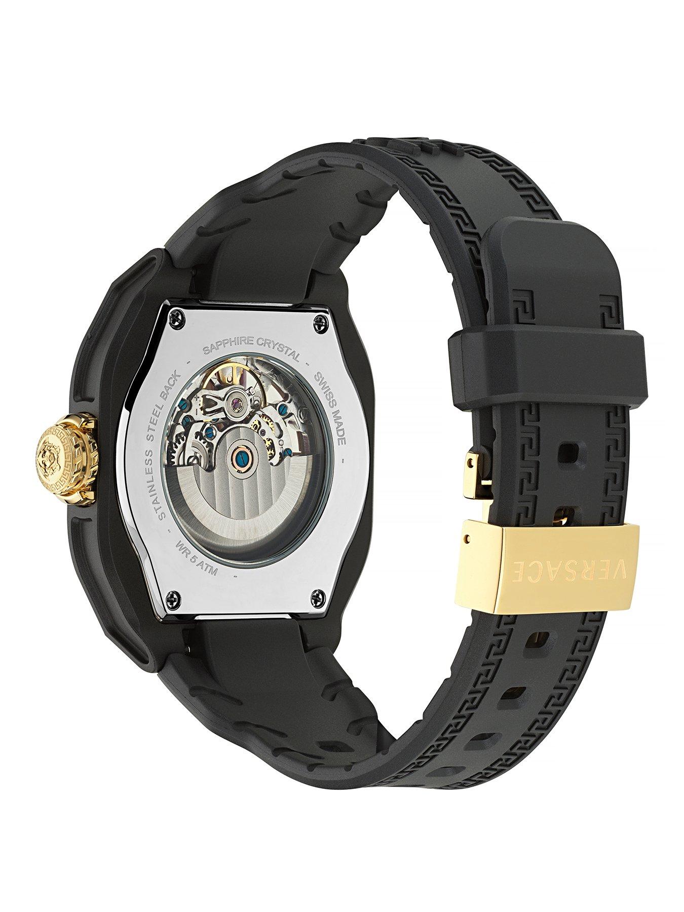 VERSACE Area 51 Skeleton Men's Watch | littlewoods.com