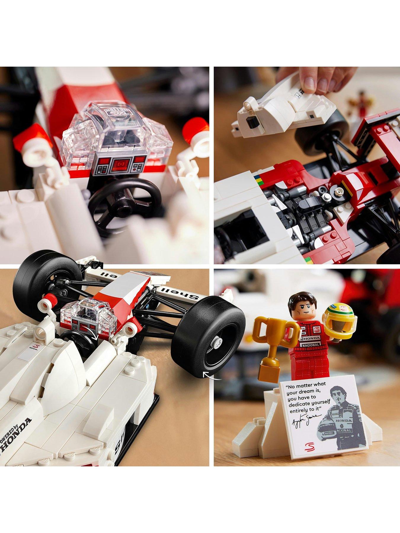 LEGO Icons McLaren MP4/4 & Ayrton Senna 10330 | Littlewoods