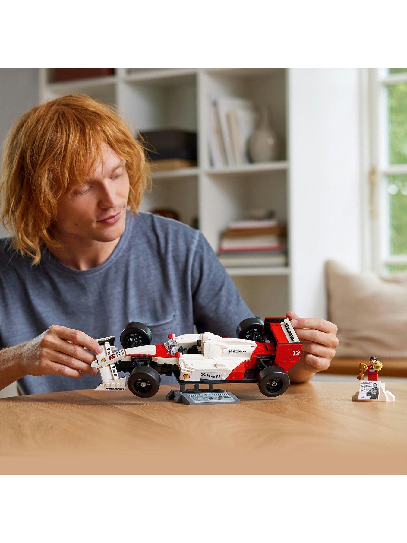 LEGO Icons McLaren MP4/4 & Ayrton Senna 10330 | Littlewoods