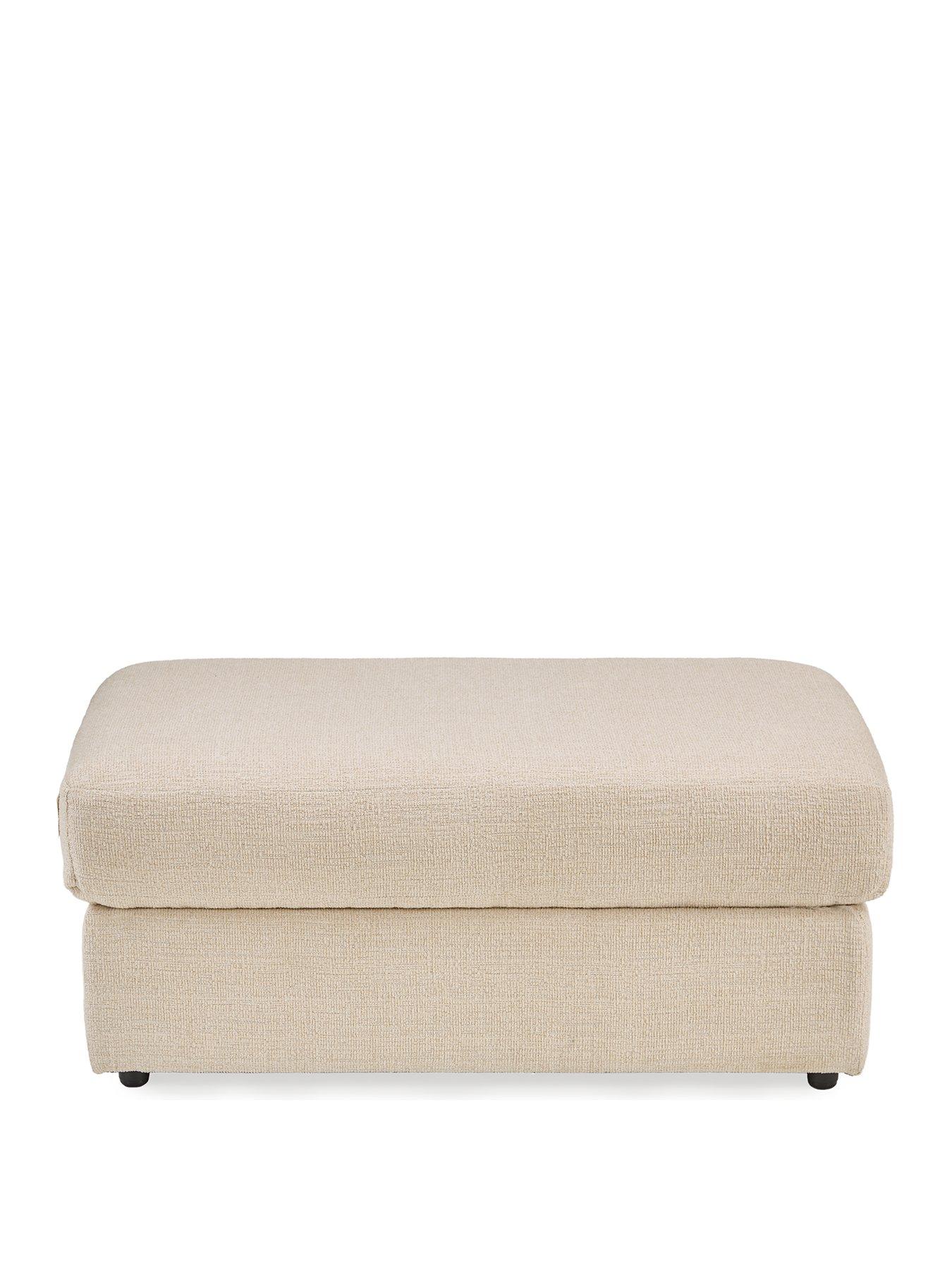 Very Home Trieste Fabric Footstool | littlewoods.com