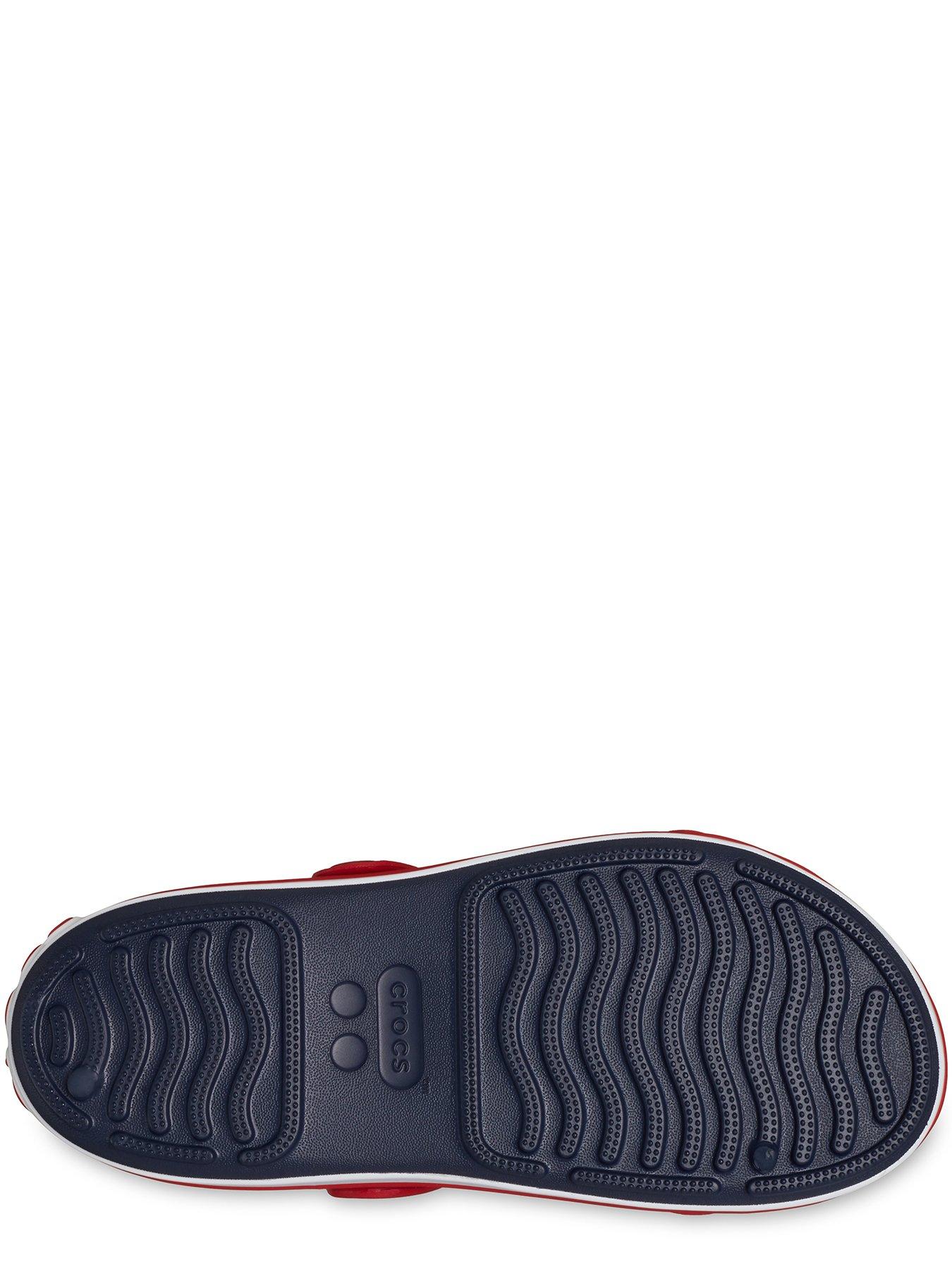 Crocs Varsity Crocband Cruiser Sandal - Navy | Littlewoods