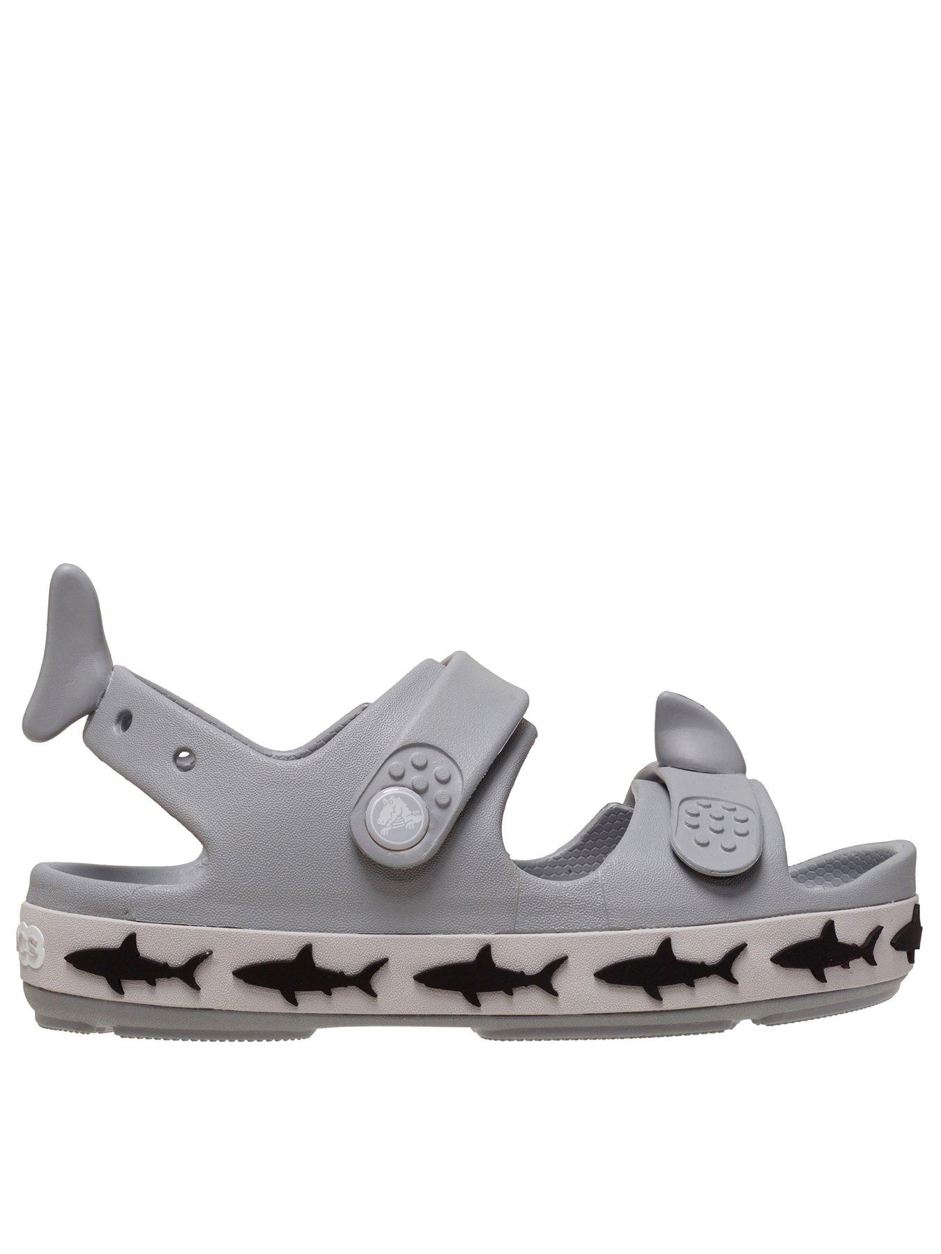 Crocs Crocband Cruiser Shark Sandalt Sandal | littlewoods.com