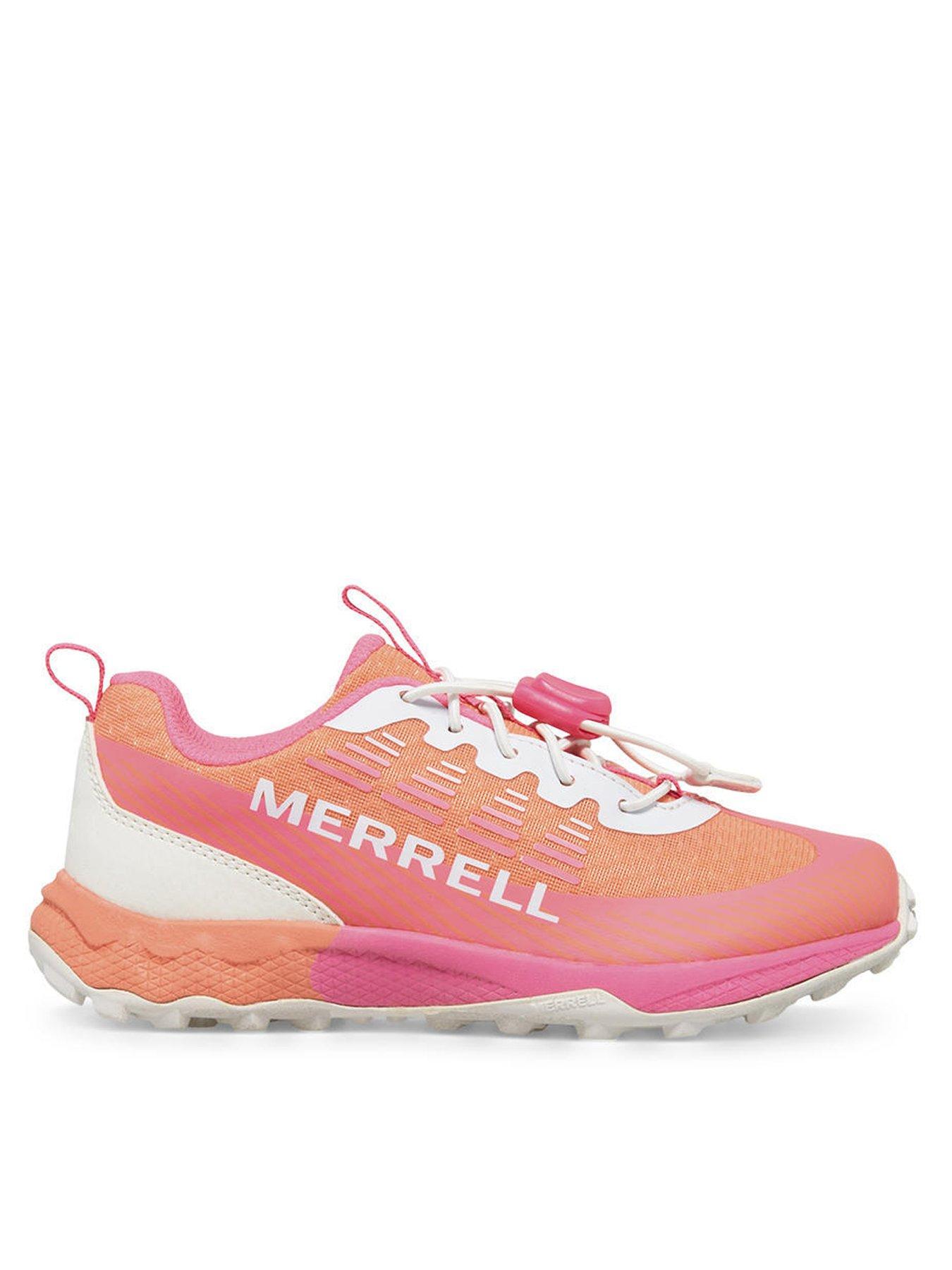 Merrell Kids Agility Peak Hiking Shoes - Pink/Orange | littlewoods.com