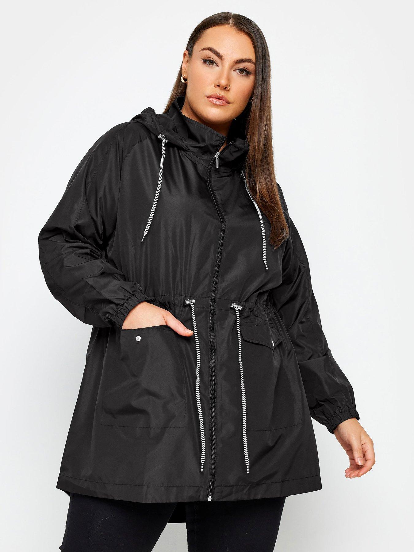 Yours Lightweight Parka Black | littlewoods.com
