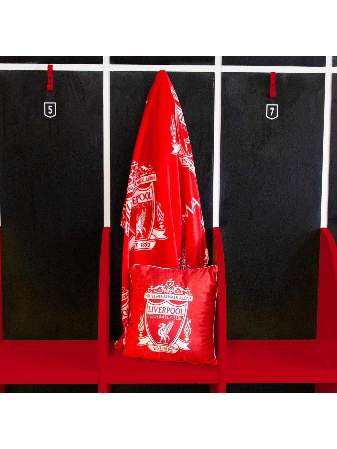 Liverpool FC Liverpool Panel Fleece Blanket | Littlewoods