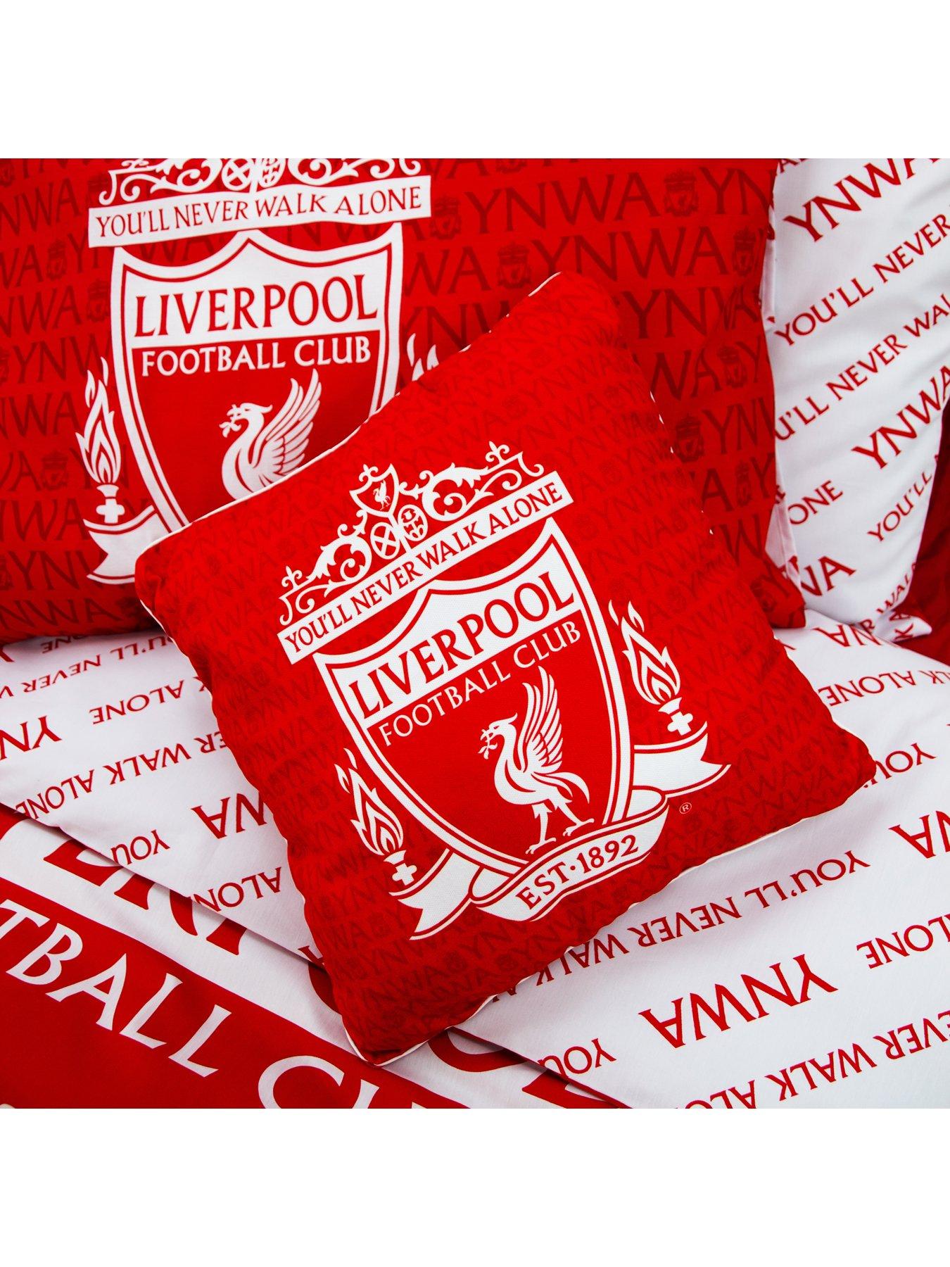 Liverpool FC Liverpool Reversible Square Cushion | littlewoods.com