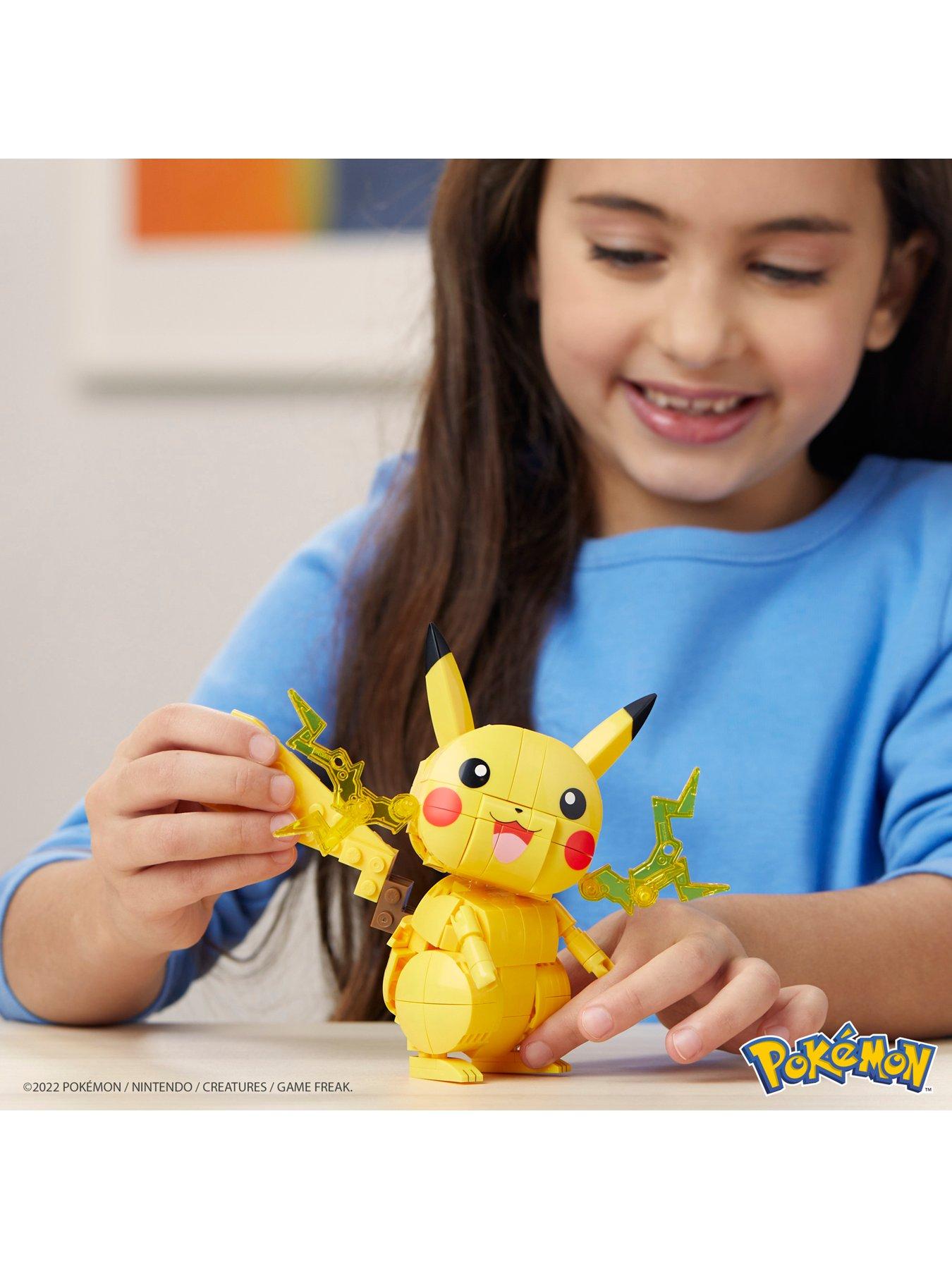 MEGA Pokemon Build & Show Pikachu Building Set | Littlewoods