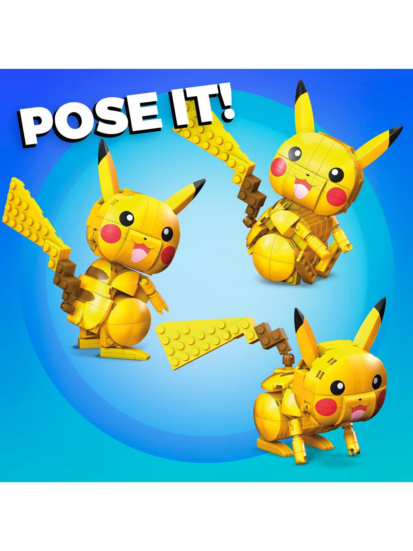 MEGA Pokemon Build & Show Pikachu Building Set | Littlewoods