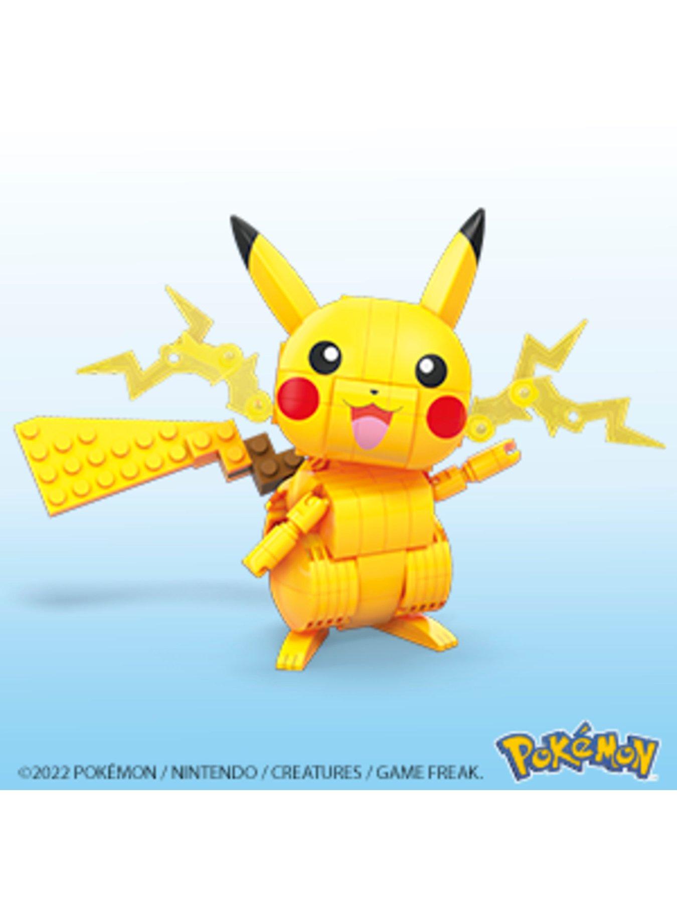 MEGA Pokemon Build & Show Pikachu Building Set | Littlewoods