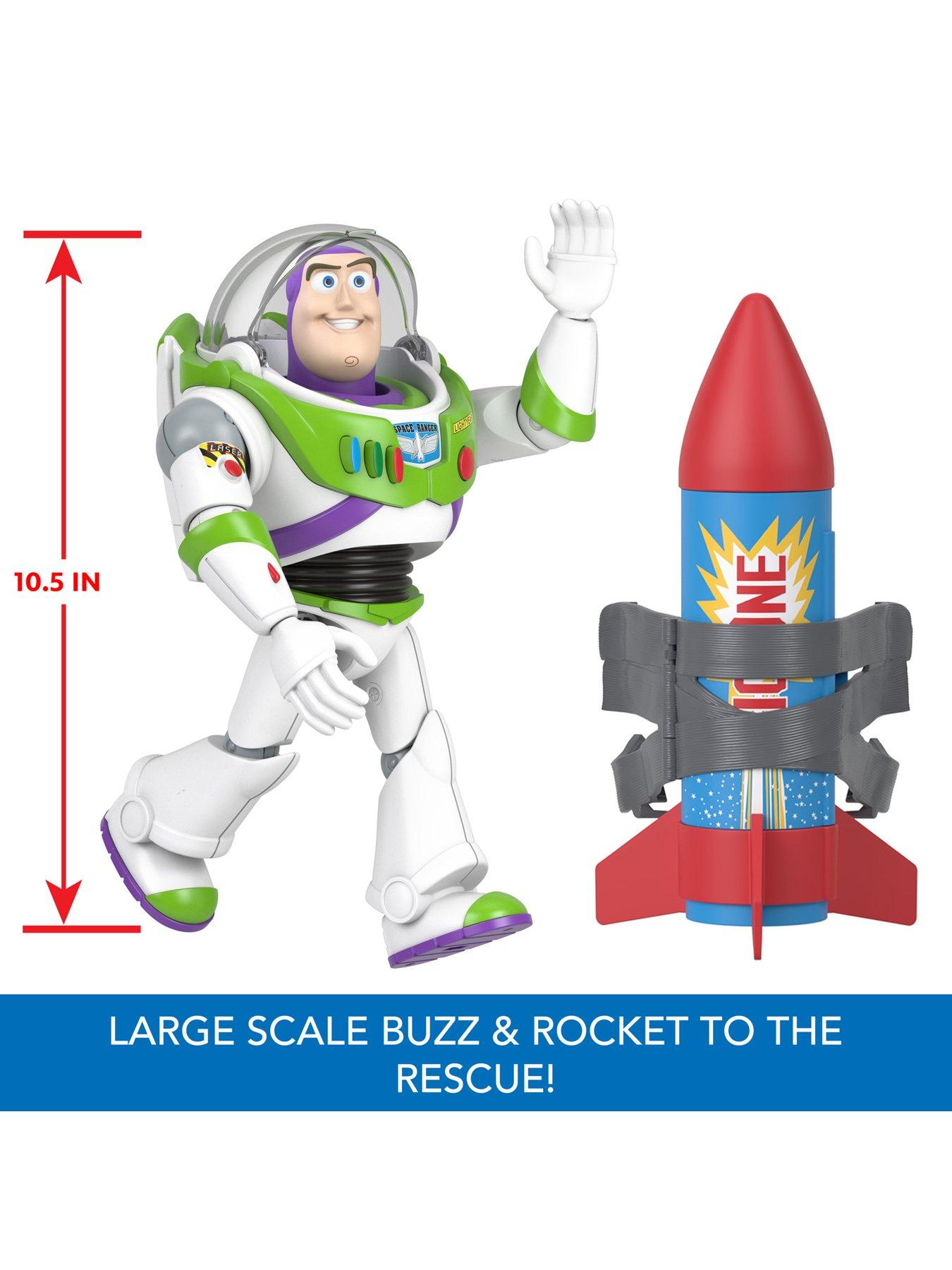 Toy Story Rocket Rescue Buzz Lightyear Action Figure | Littlewoods