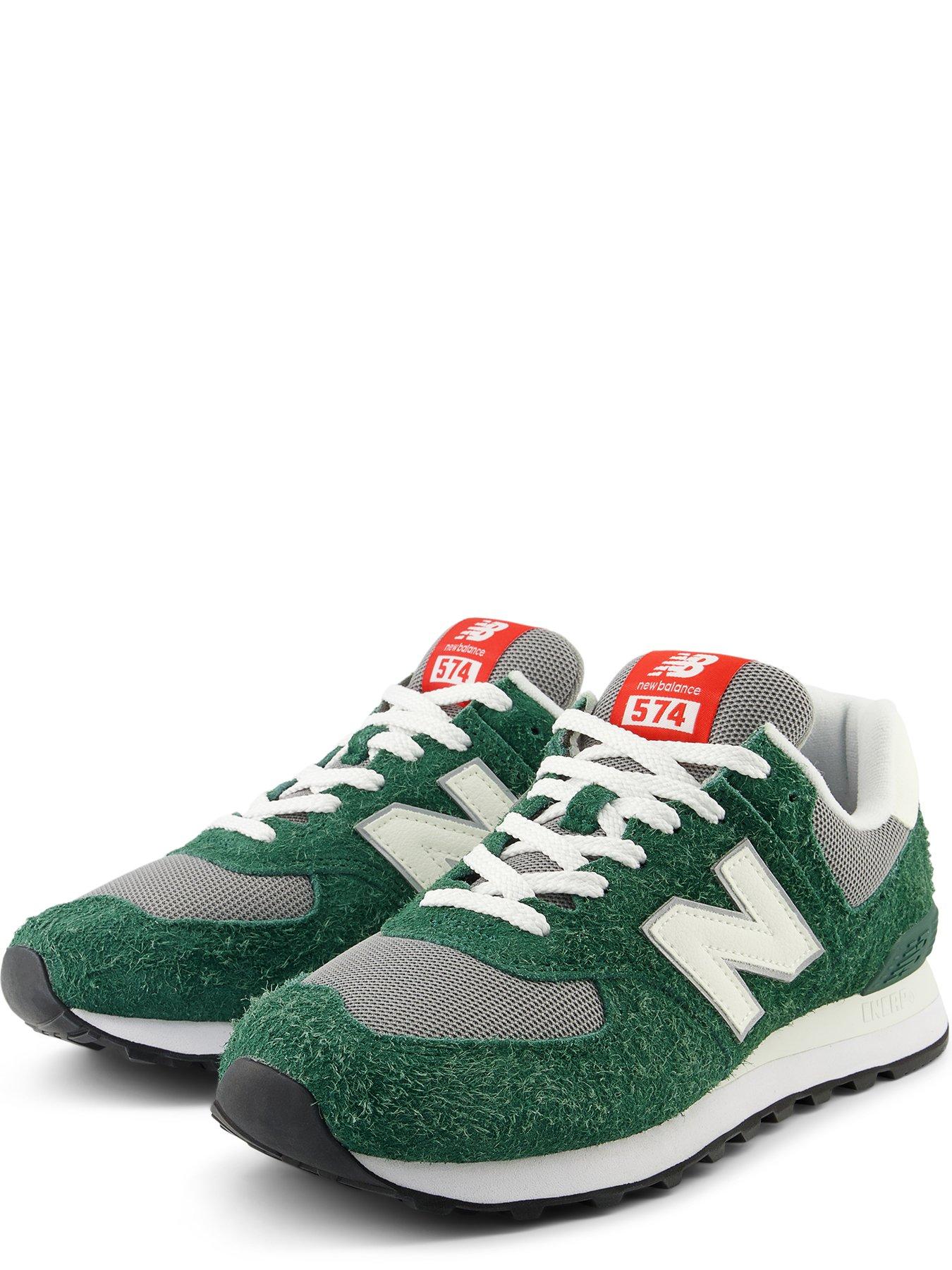 New Balance Mens 574 Trainers Green