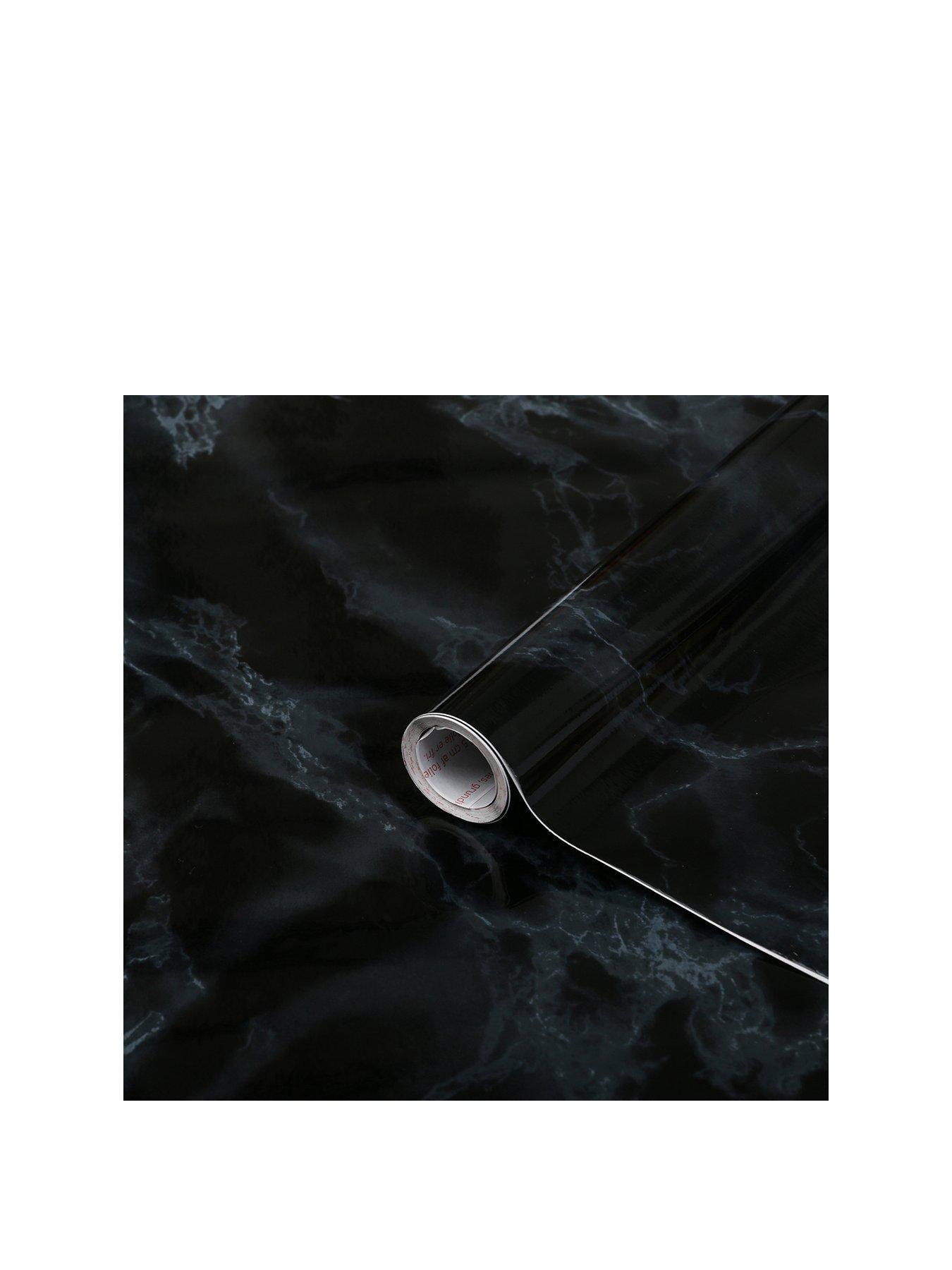 D-C-Fix Marble Black Self-Adhesive Vinyl Wrap Film – 67.5 x 1500 cm ...