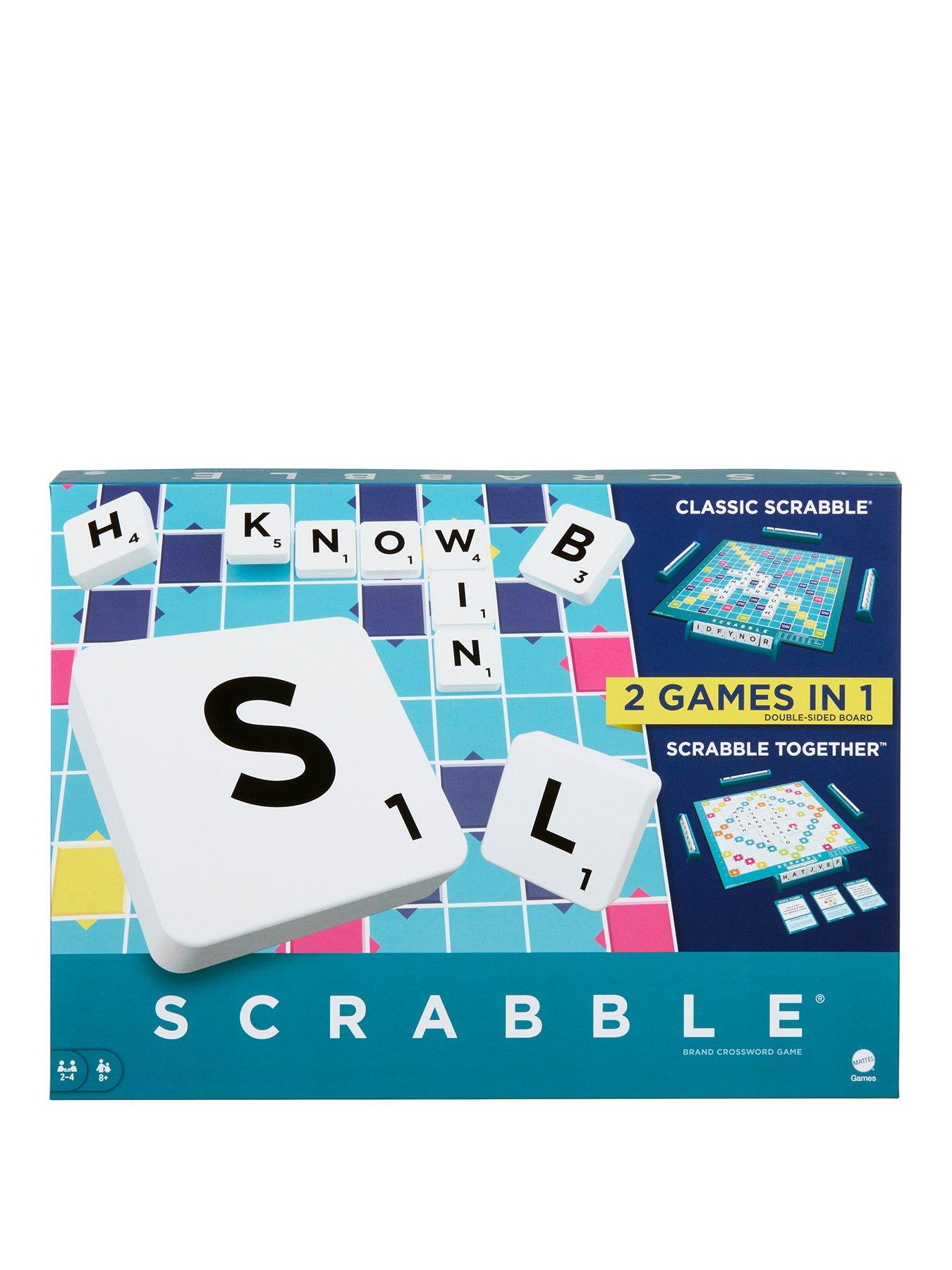 Scrabble Classic Refresh - Word Board Game | Littlewoods