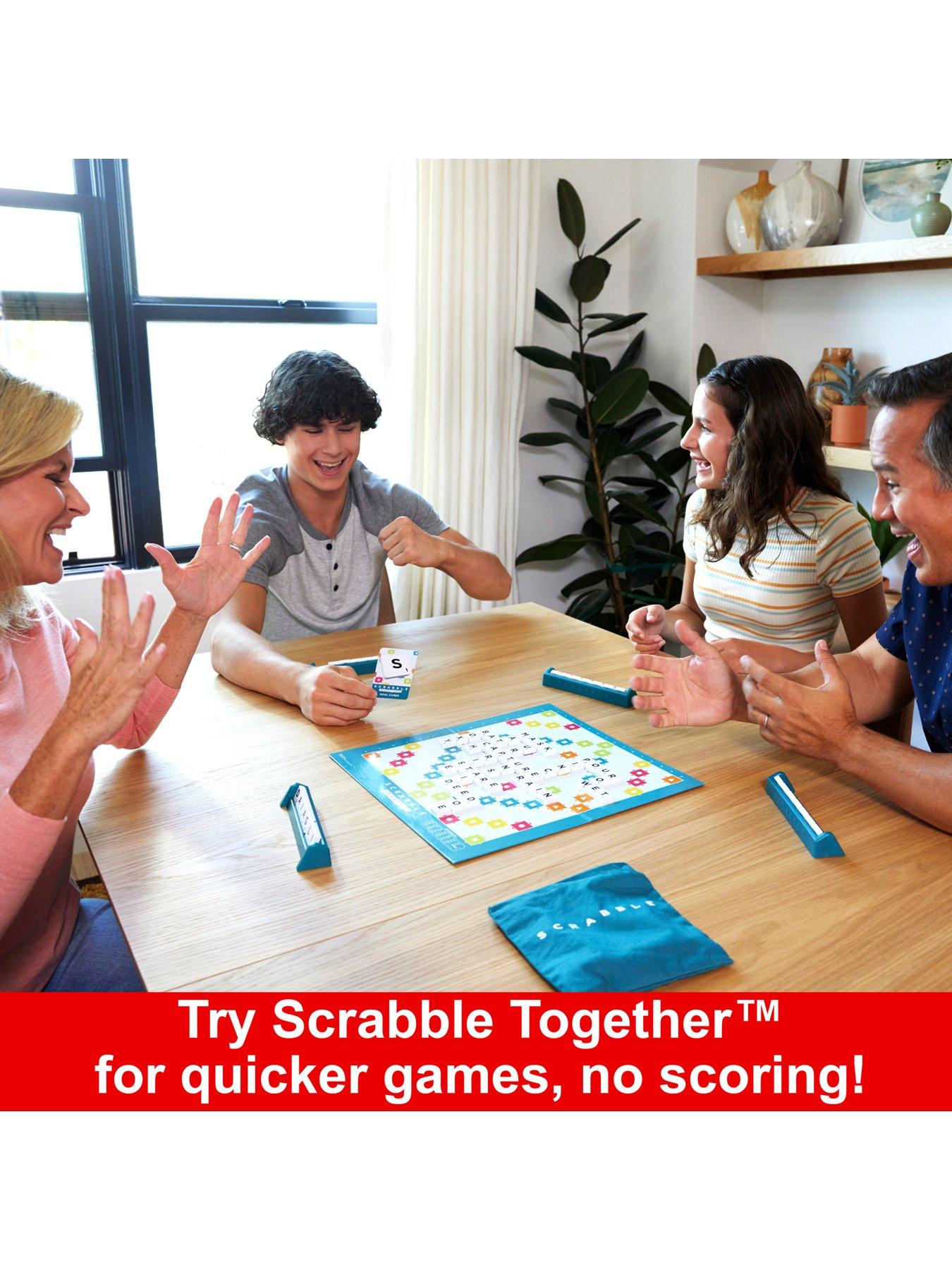 Scrabble Classic Refresh - Double-Sided Word Board Game | Littlewoods