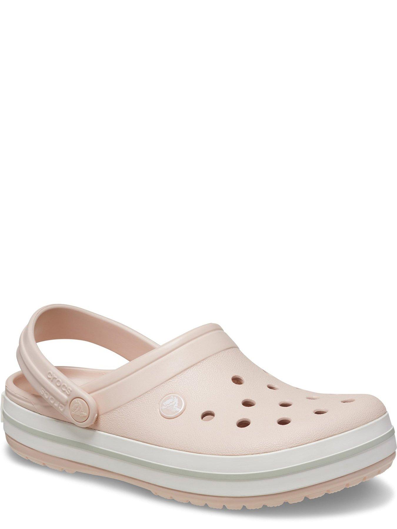 Crocs Crocband Clogs - Quartz - Pink | littlewoods.com