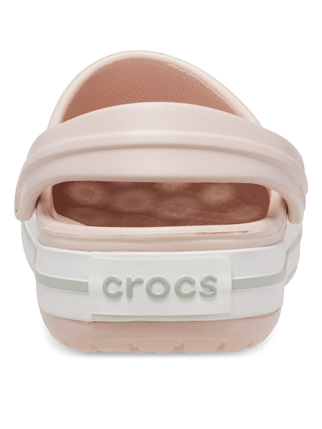 Crocs Crocband Clogs - Quartz - Pink | Littlewoods