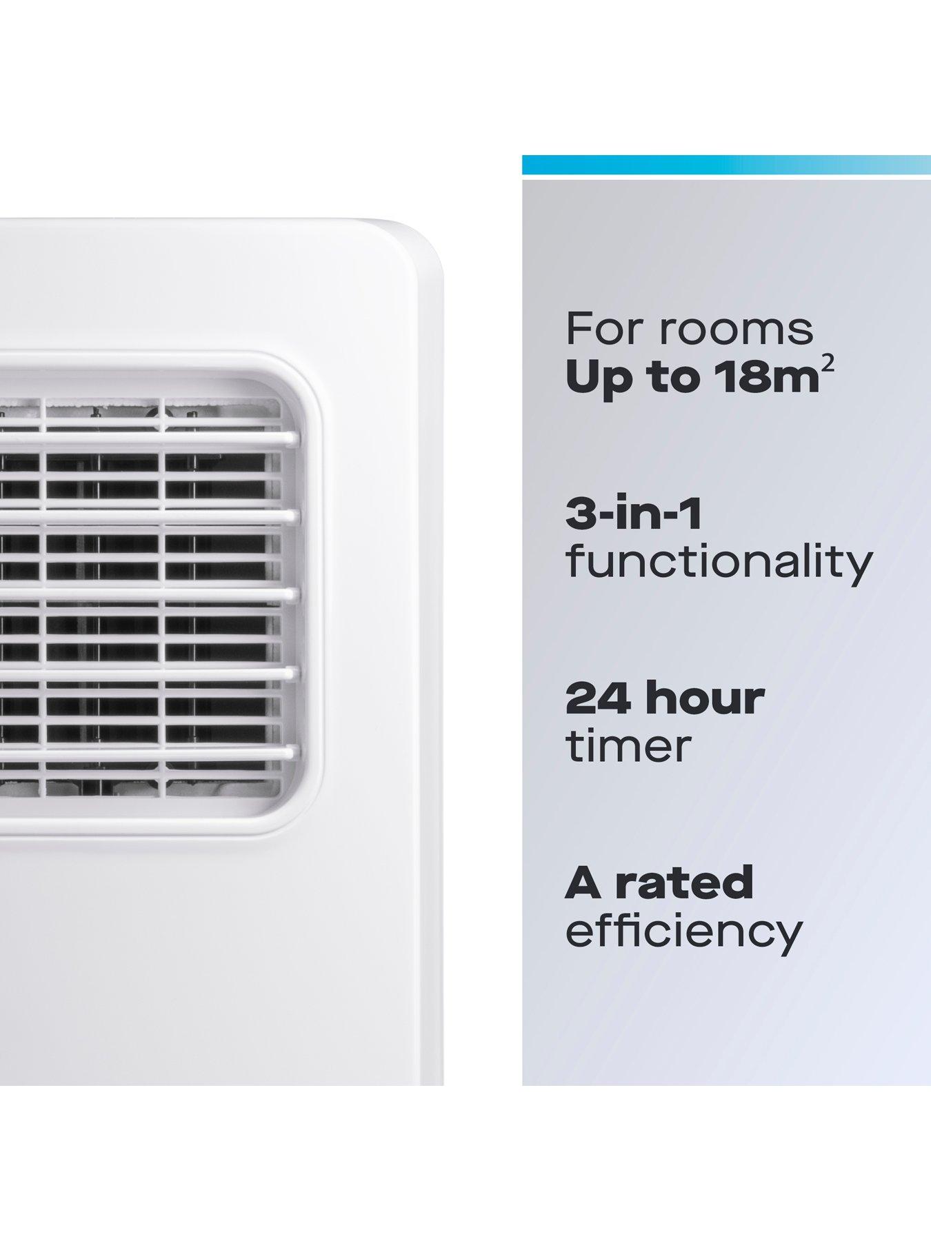 Daewoo 9000 BTU Portable Air Conditioner With Auto Swing | Littlewoods